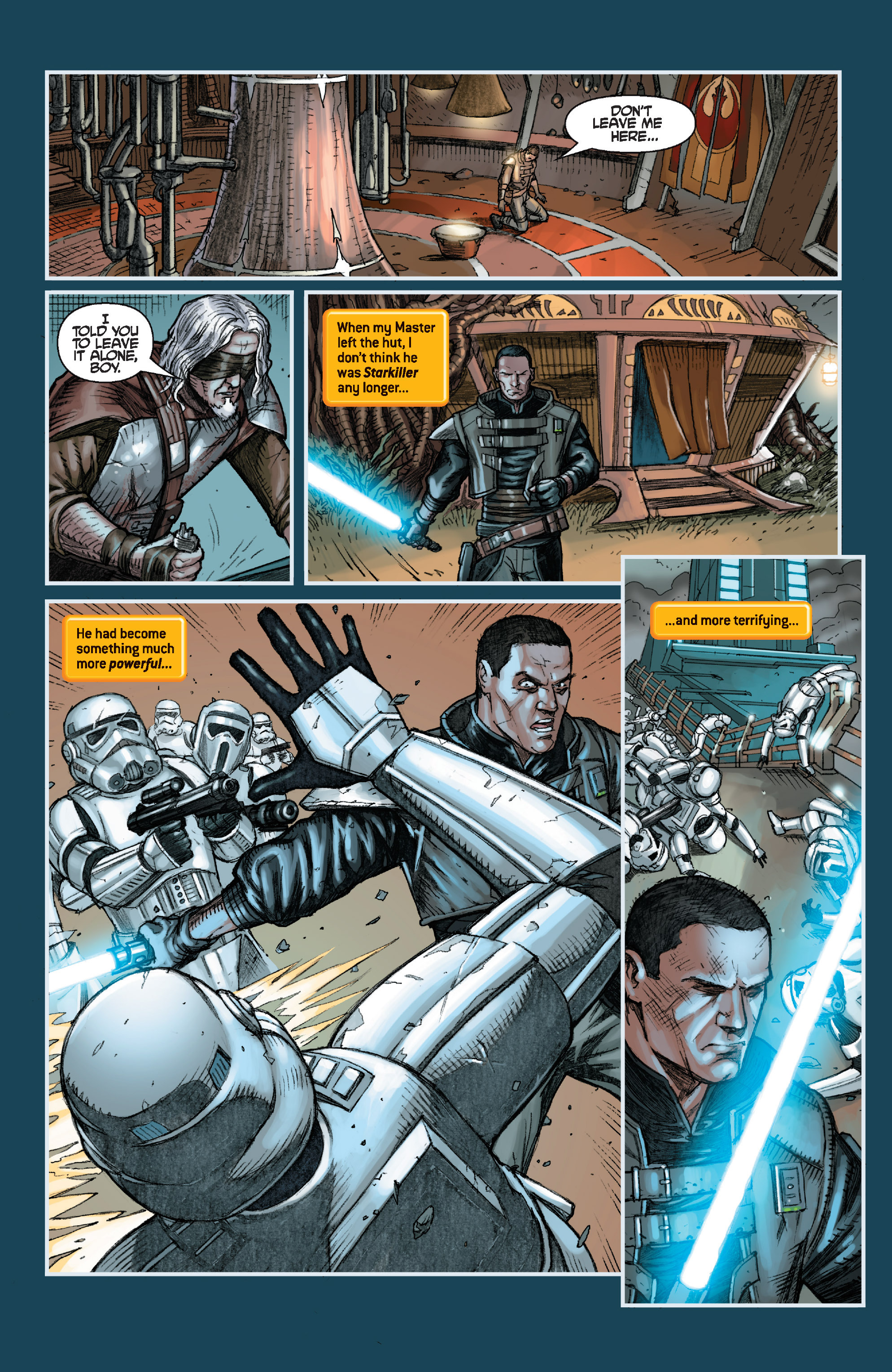 Read online Star Wars: The Force Unleashed comic - Issue # Full