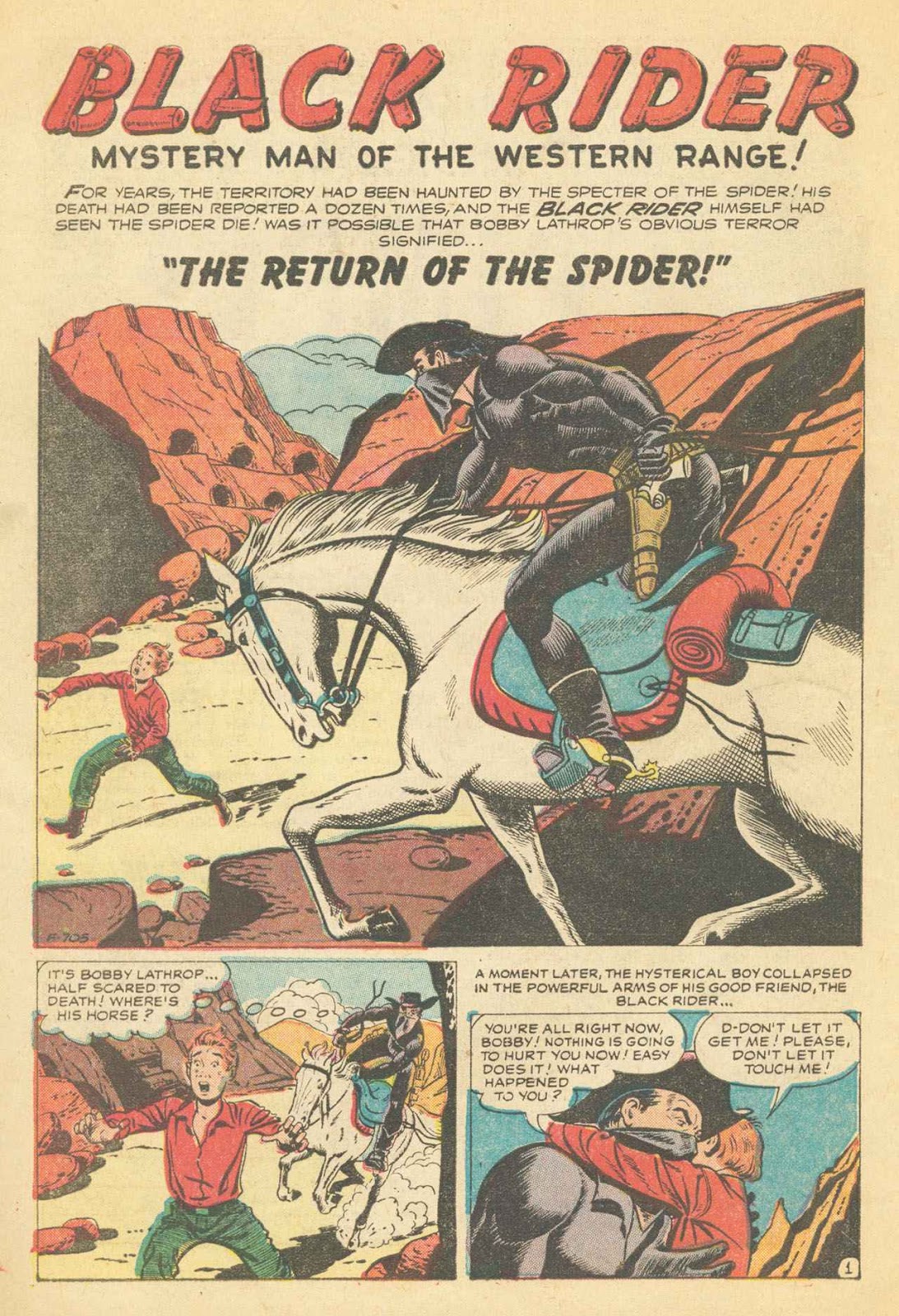 Read online Western Tales of Black Rider comic - Issue #28