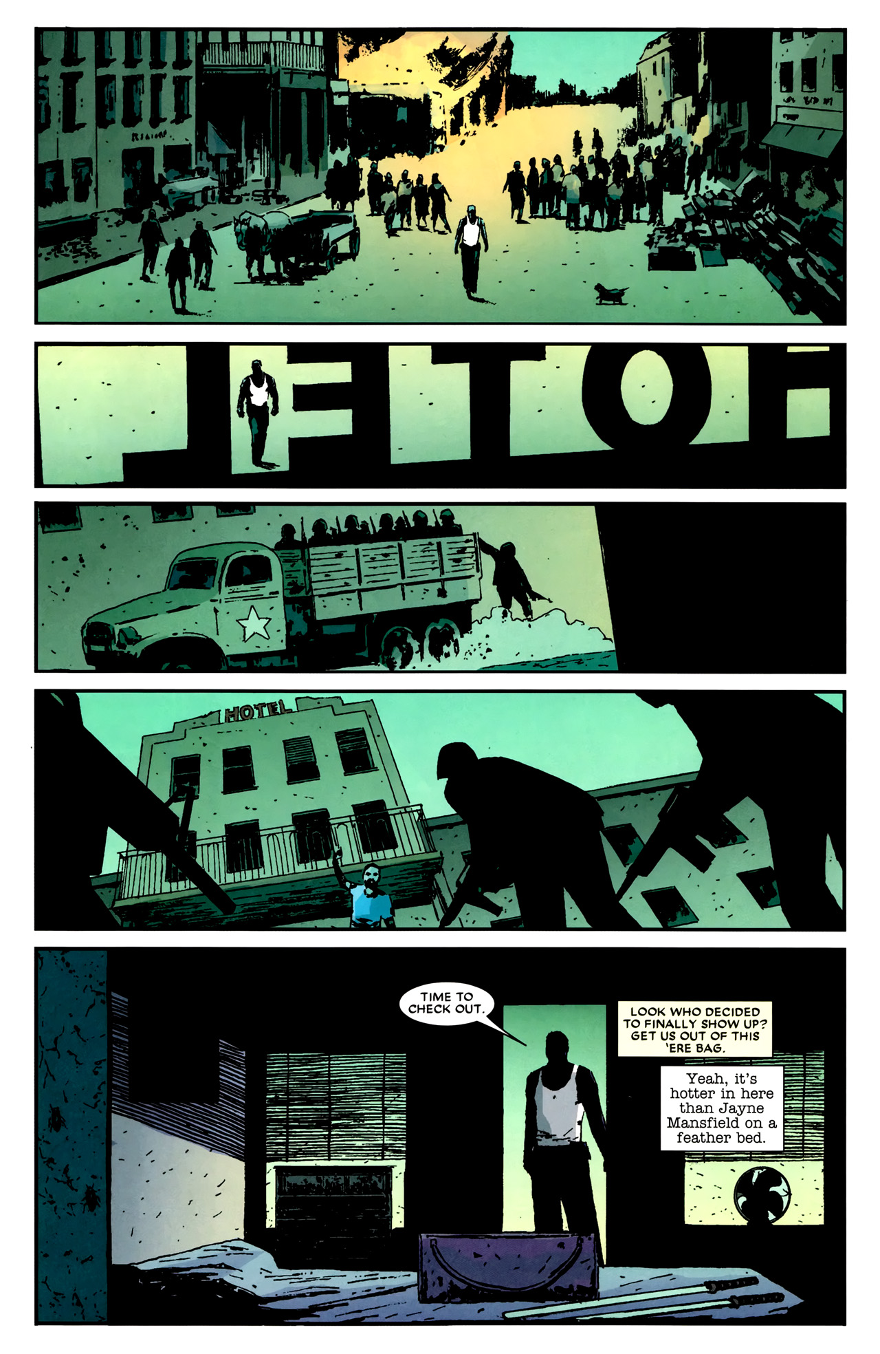 Read online Deadpool Pulp comic - Issue #1