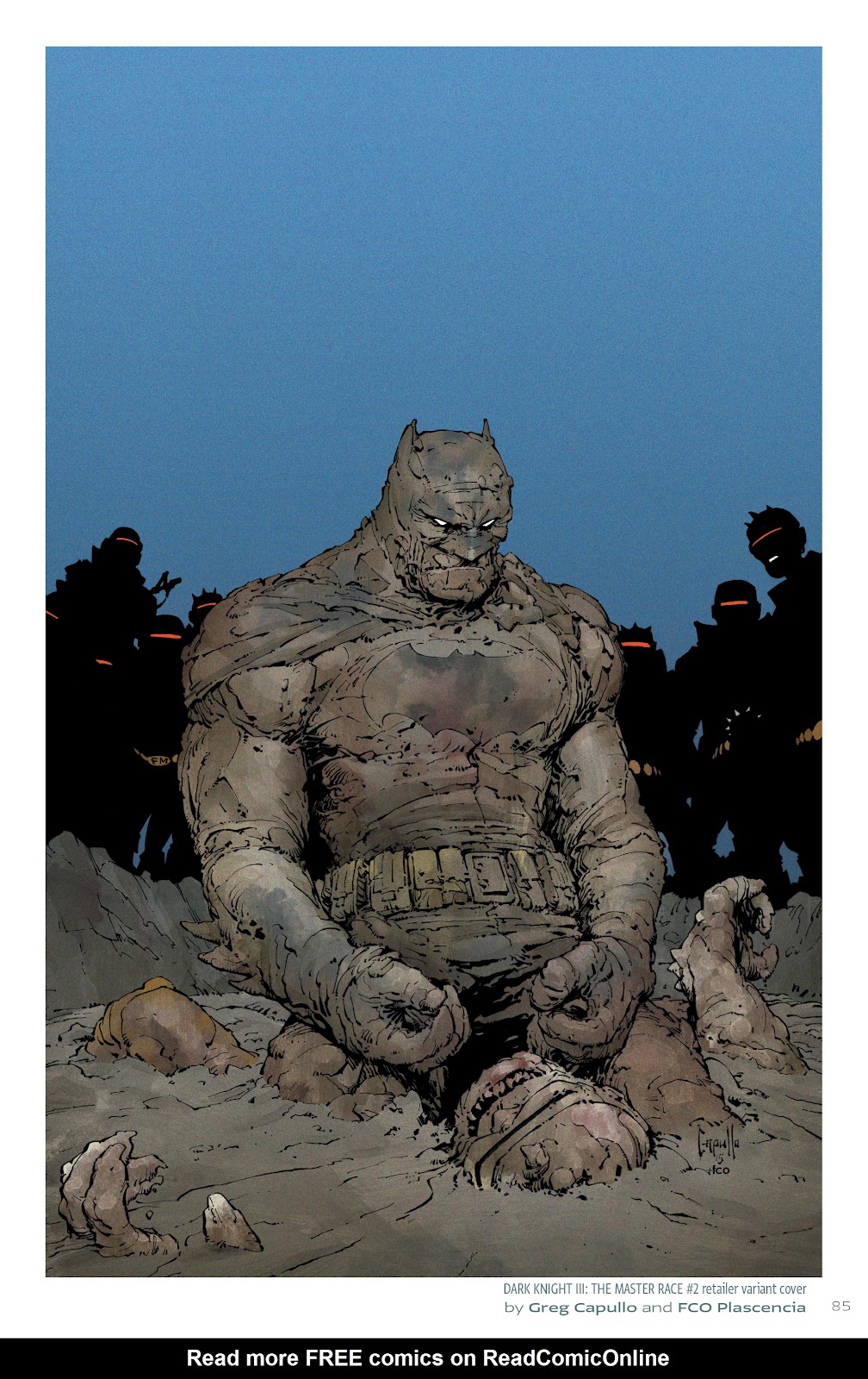Read online Batman: The Dark Knight Master Race: The Covers Deluxe ...