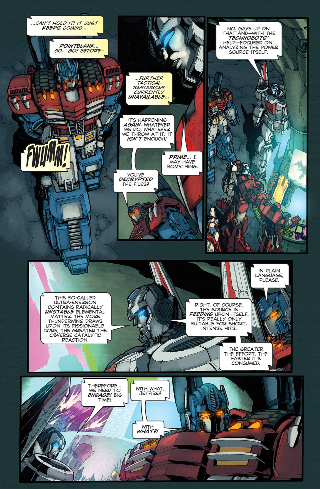 Read online The Transformers: Stormbringer comic - Issue #4