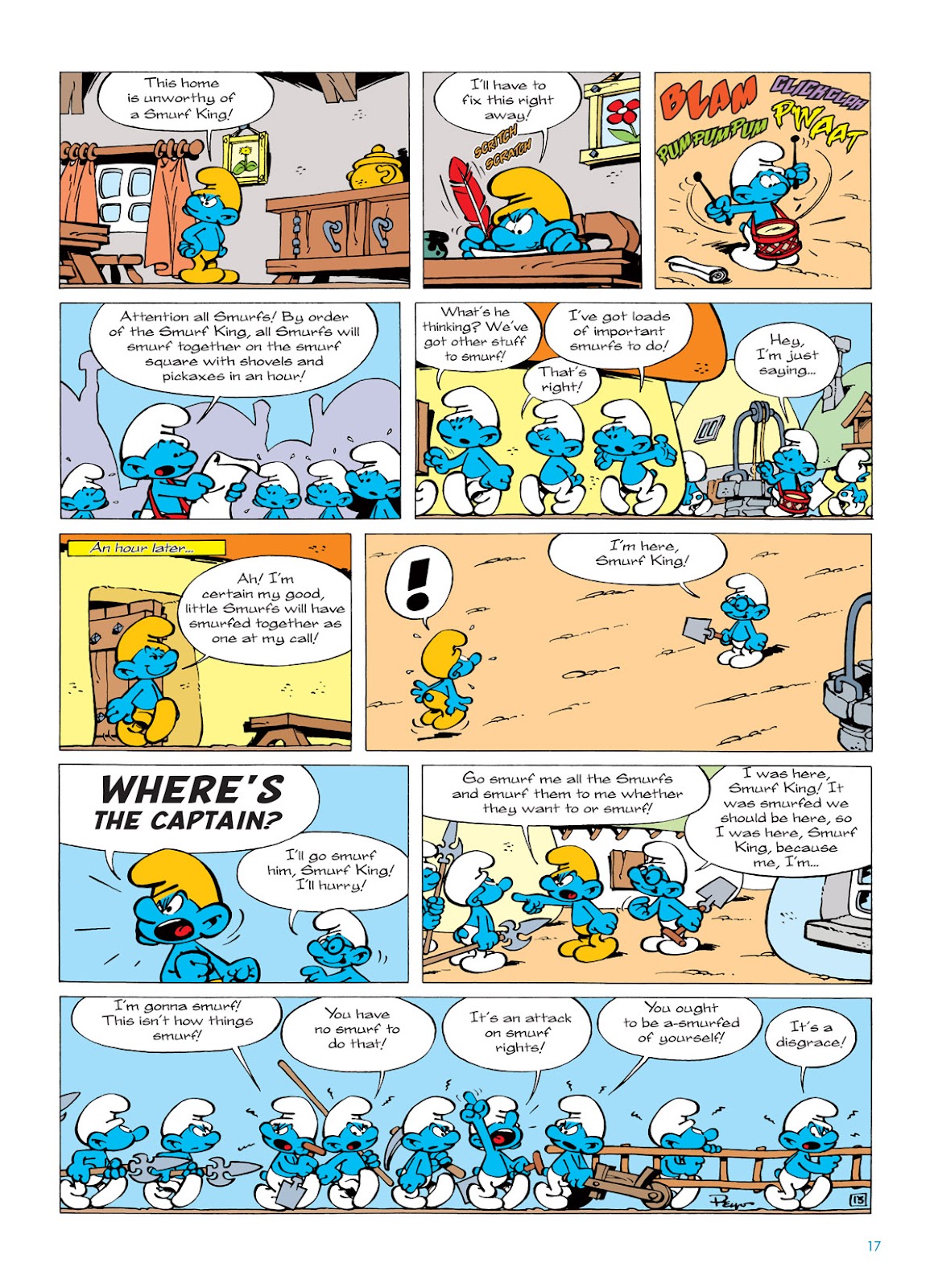 Read online The Smurfs comic - Issue #3