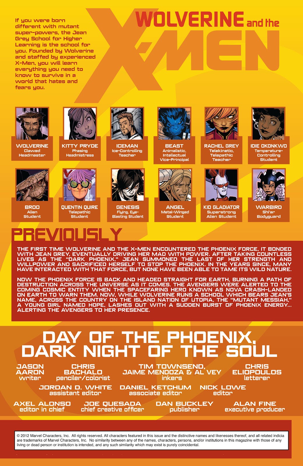 Read online Wolverine & The X-Men comic - Issue #9