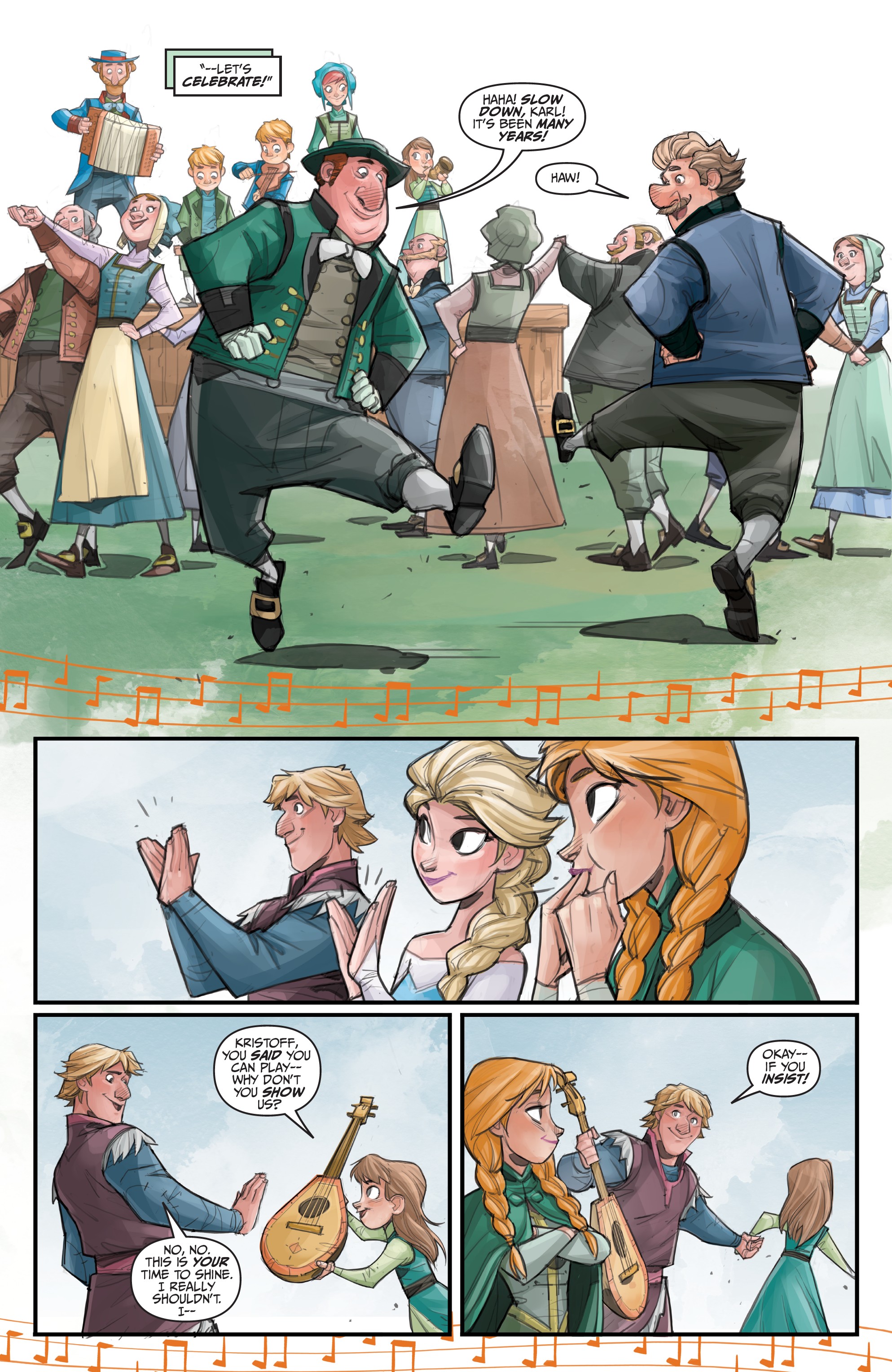 Read online Disney Frozen: Reunion Road comic - Issue #3