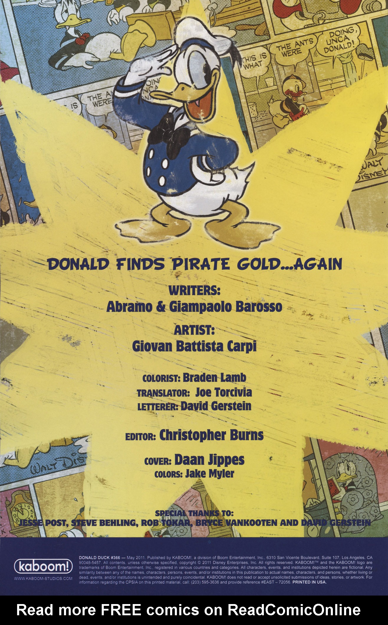 Read online Walt Disney's Donald Duck (1952) comic - Issue #366