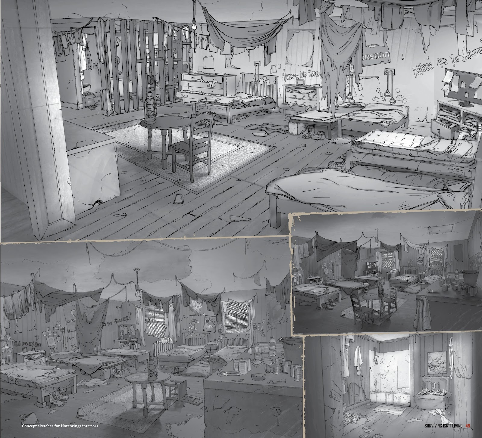 Read online The Art of Days Gone comic - Issue # TPB (Part 1)