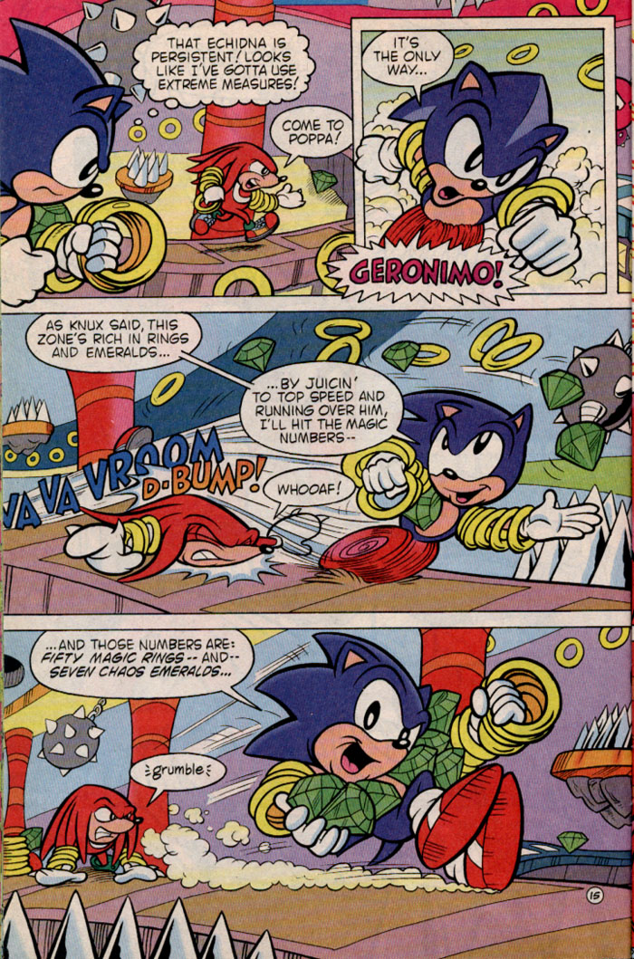 Read online Super Sonic vs. Hyper Knuckles comic - Issue # Full