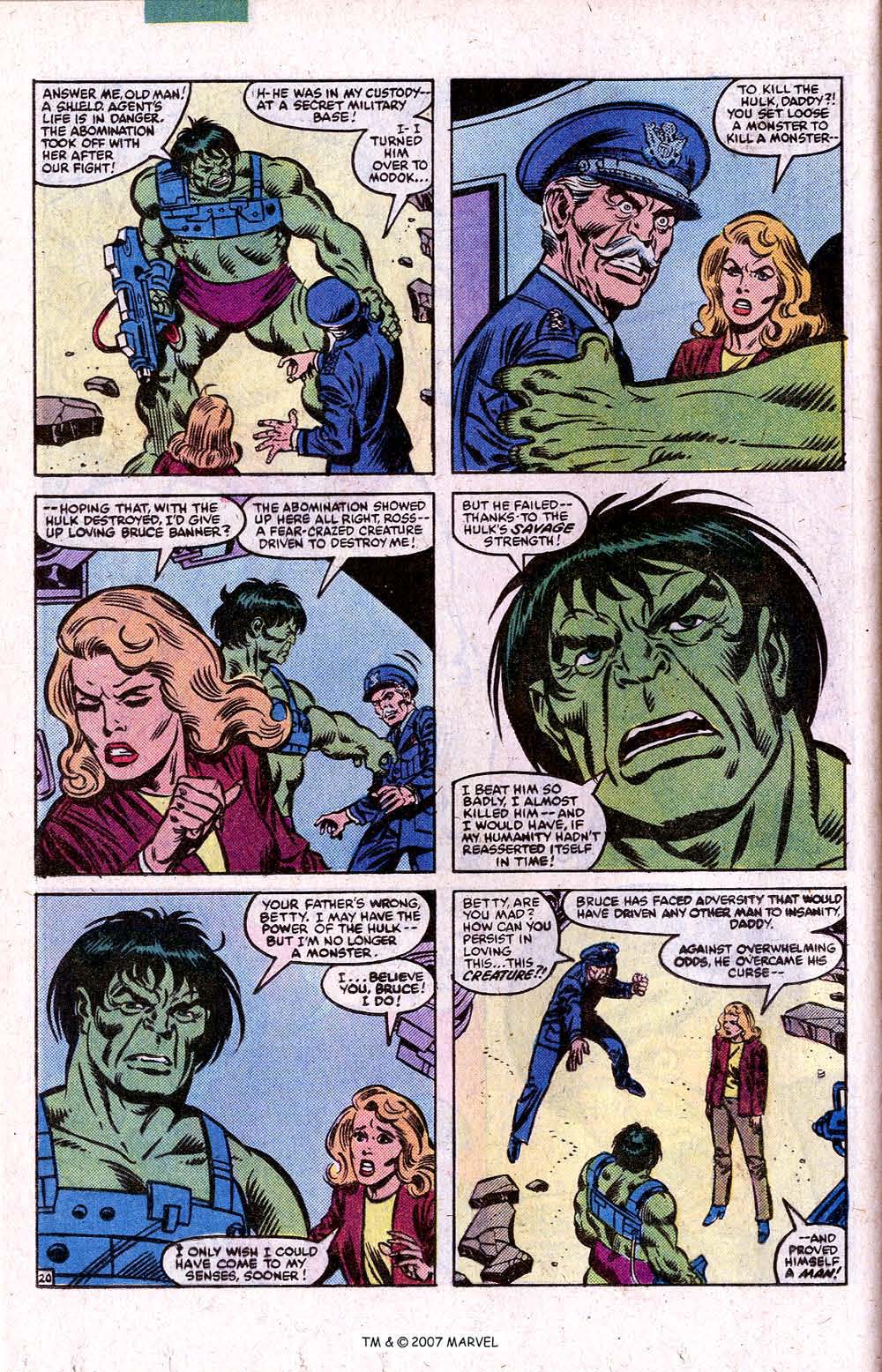 Read online The Incredible Hulk (1968) comic - Issue #289