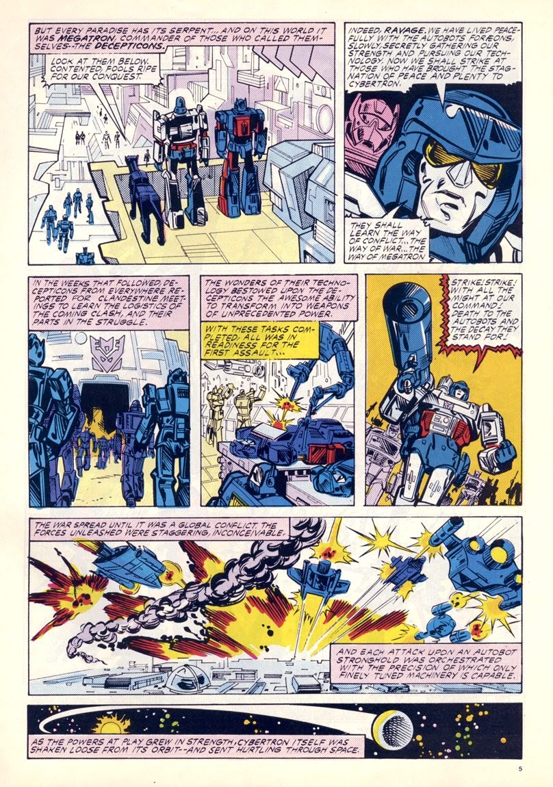 Read online The Transformers (UK) comic - Issue #1
