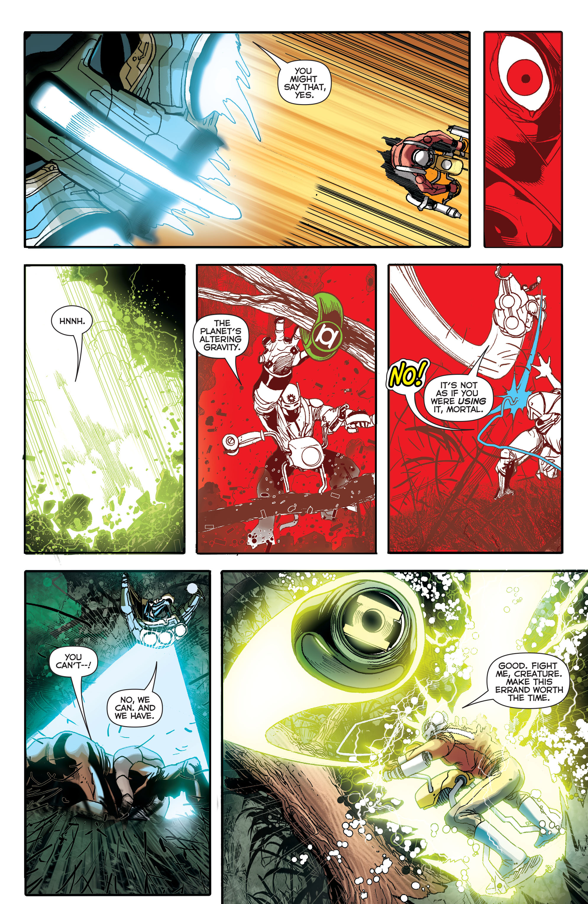 Read online Green Lantern/New Gods: Godhead comic - Issue #1