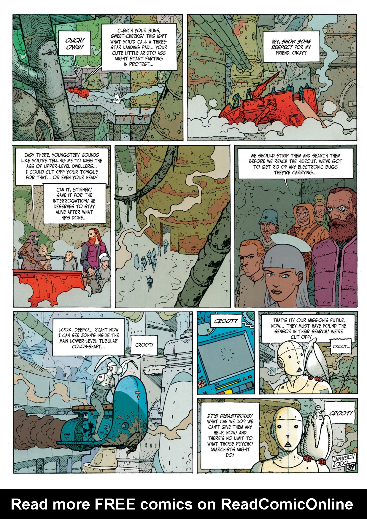 Read online Before the Incal comic - Issue #4