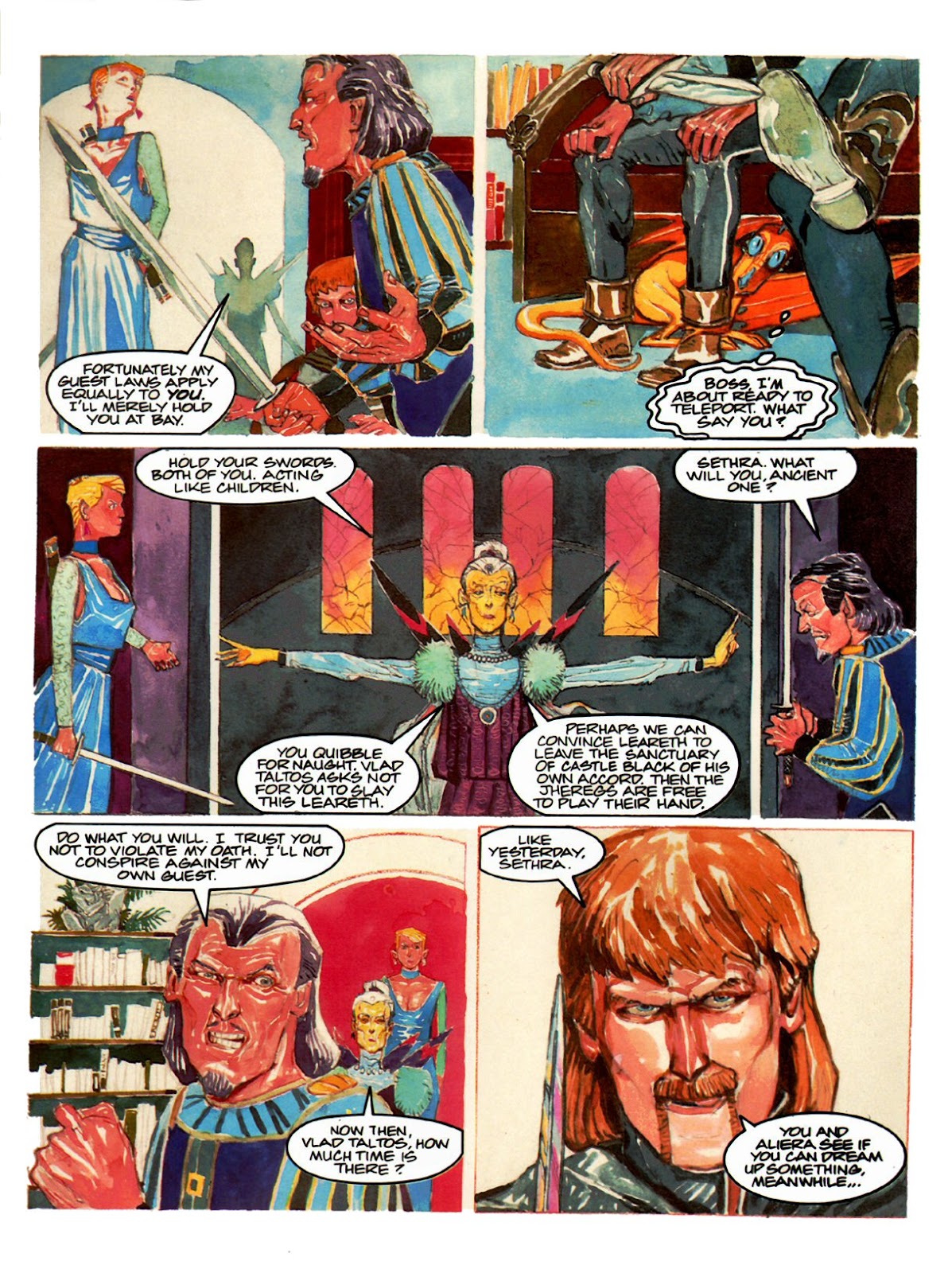 Read online Jhereg: The Graphic Novel comic - Issue # Full