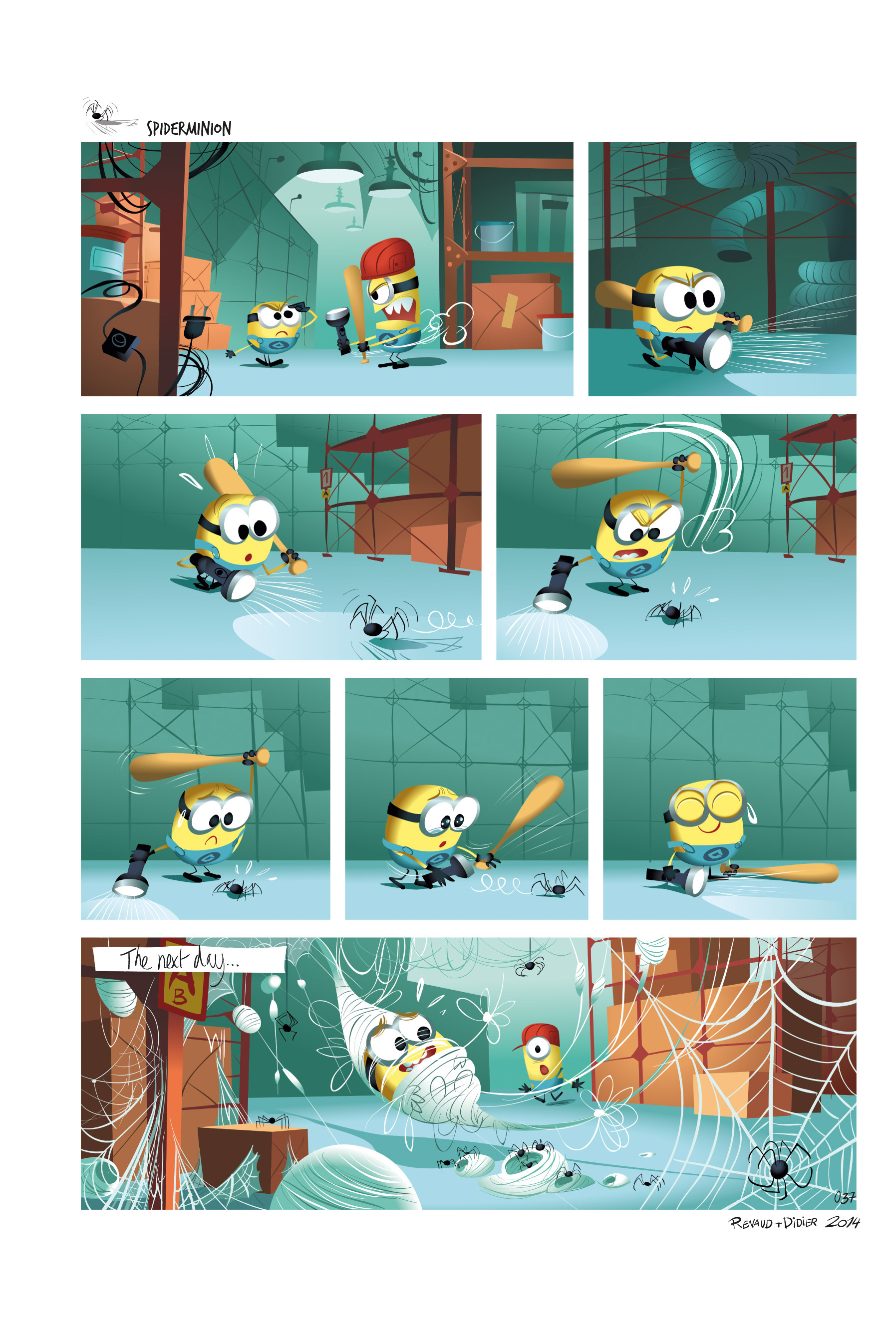 Read online Minions comic - Issue #1