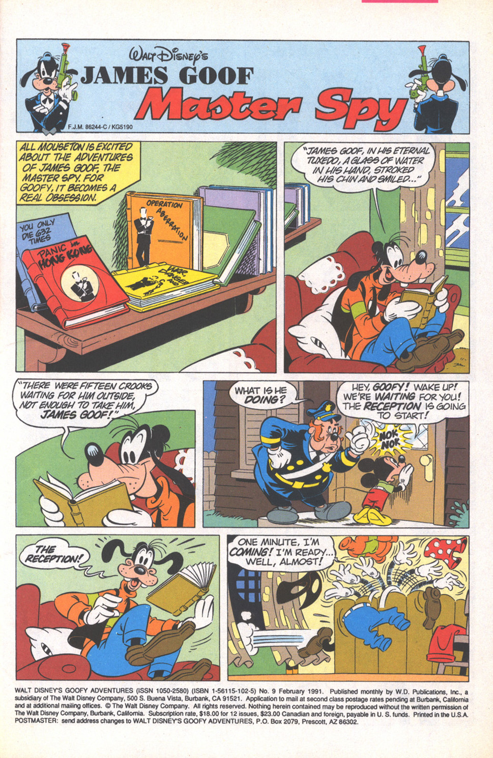 Read online Walt Disney's Goofy Adventures comic - Issue #9