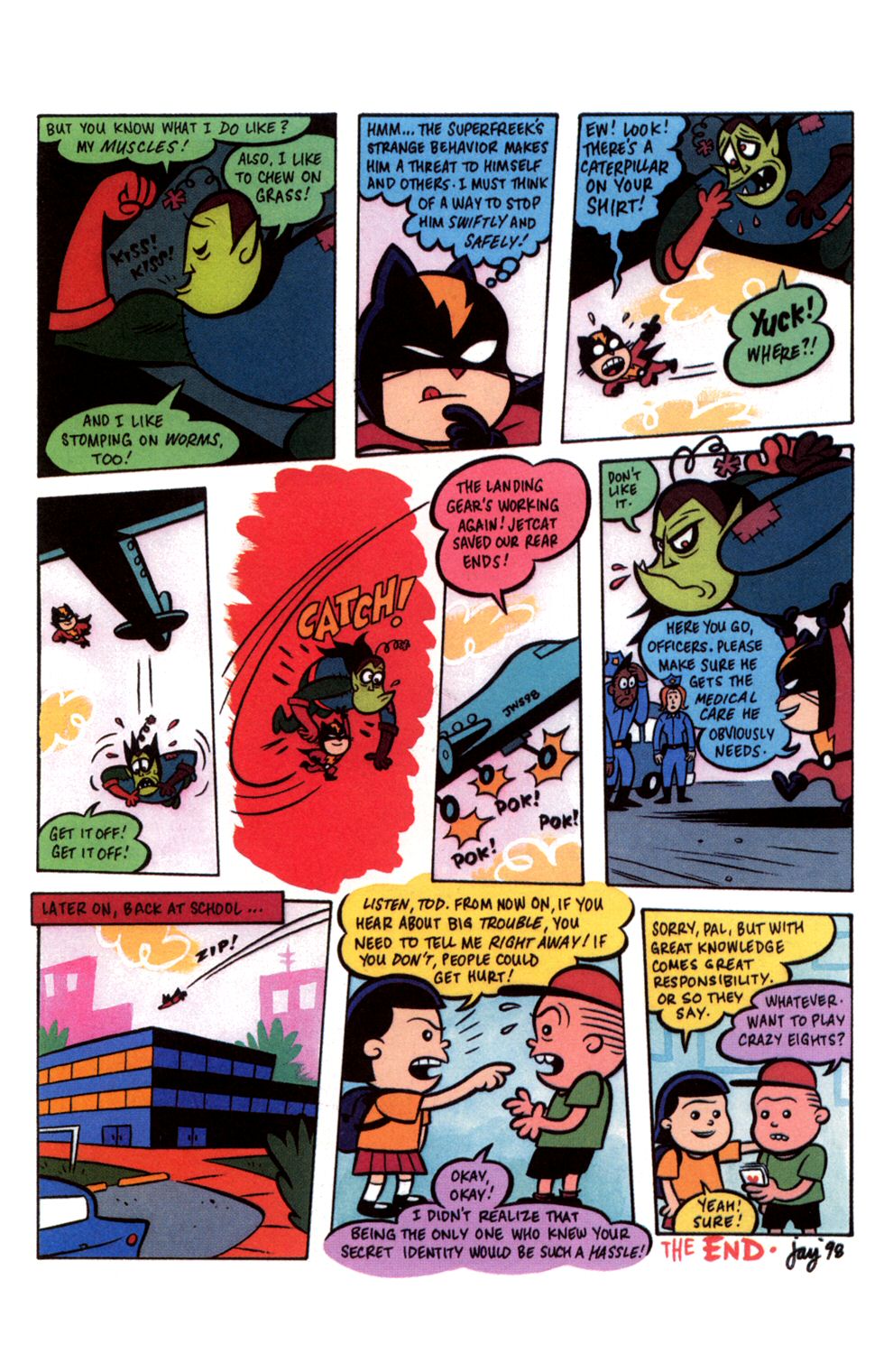 Read online Jetcat Clubhouse comic - Issue #1