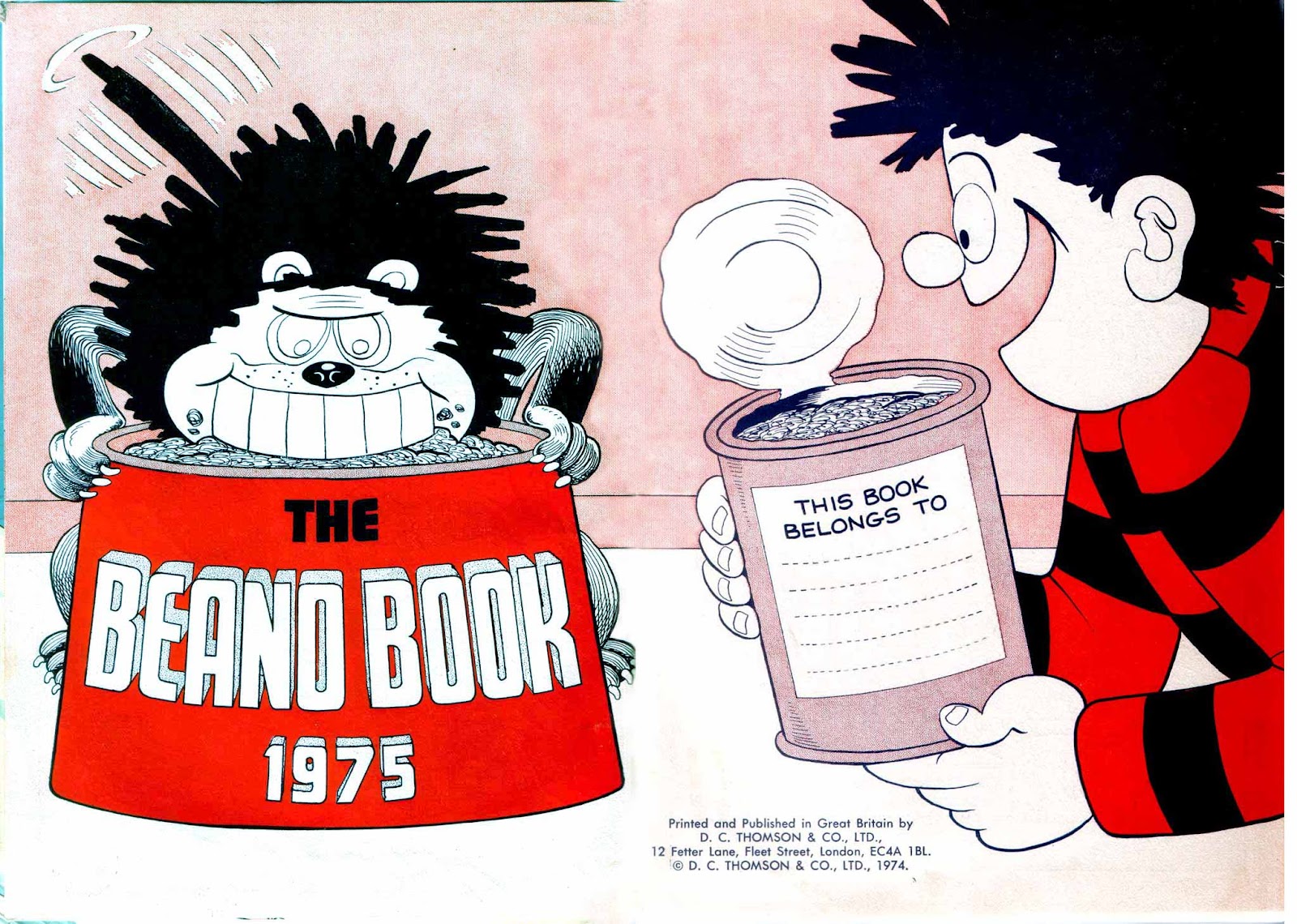 Read online The Beano Book (Annual) comic - Issue #1975