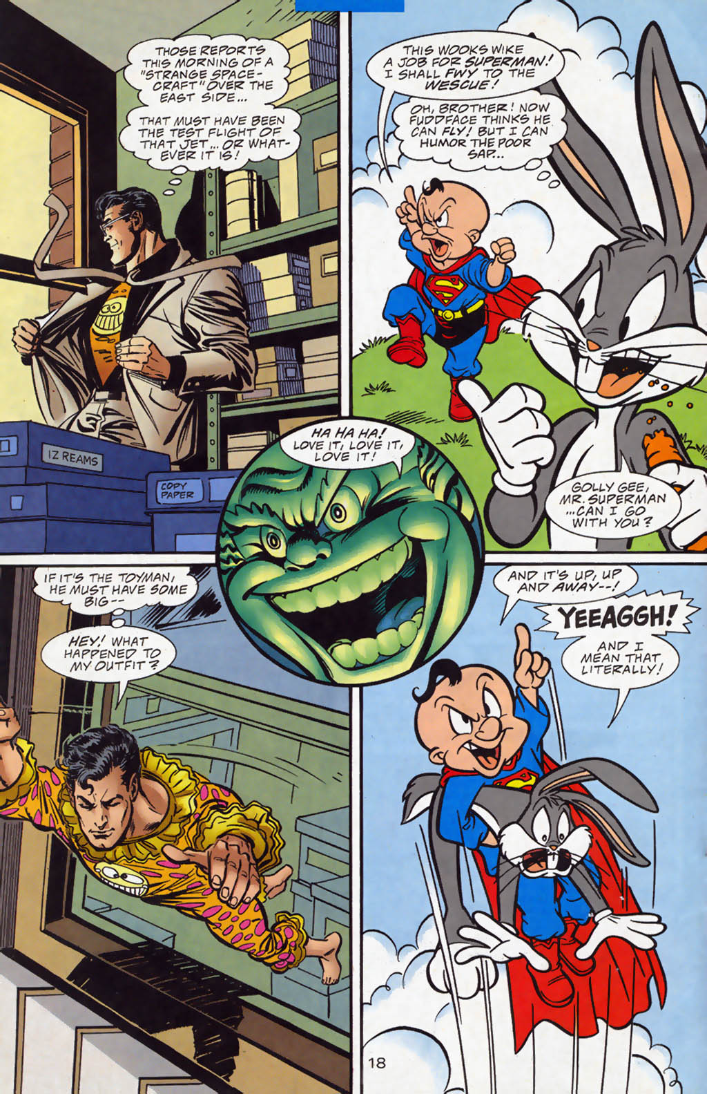 Read online Superman & Bugs Bunny comic - Issue #2