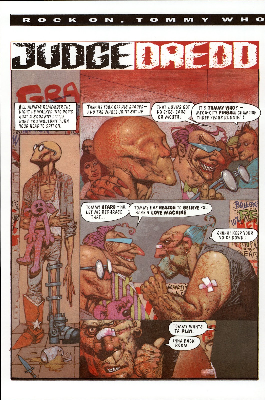 Read online Dredd Rules! comic - Issue #12