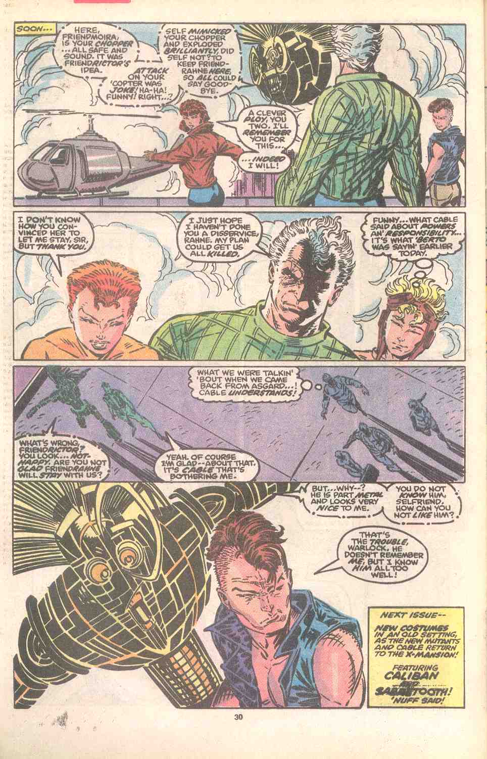 Read online The New Mutants comic - Issue #89