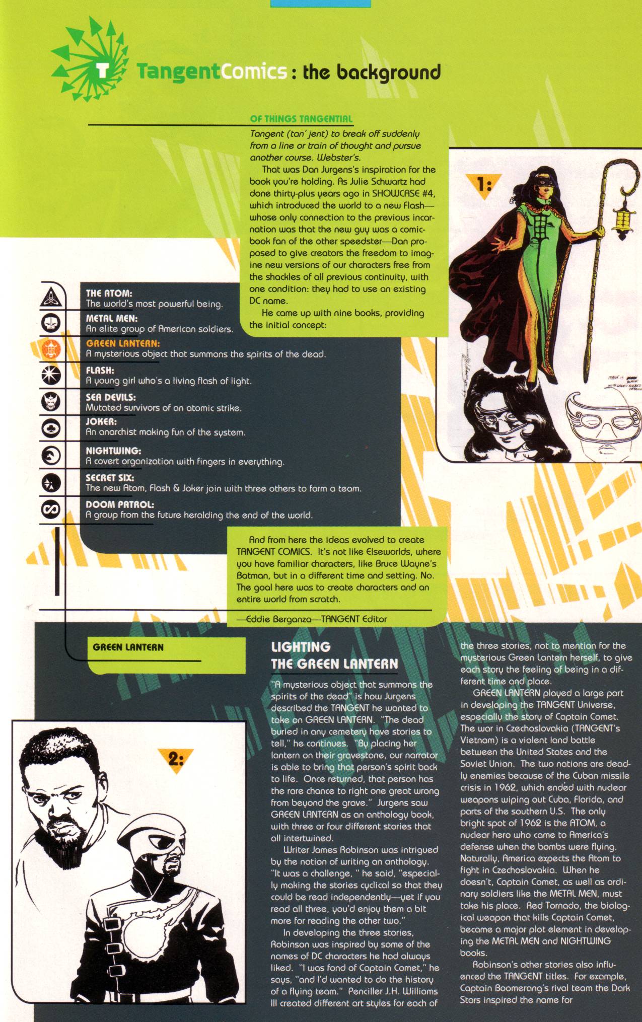 Read online Tangent Comics/ Green Lantern comic - Issue # Full