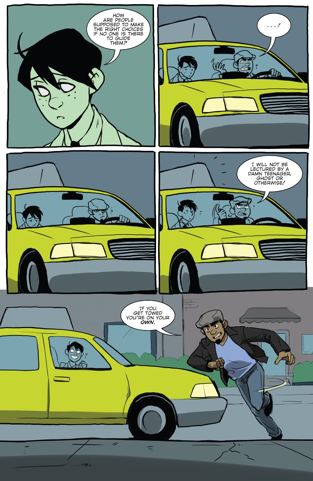 Read online Cyrus Perkins and the Haunted Taxicab comic - Issue # TPB