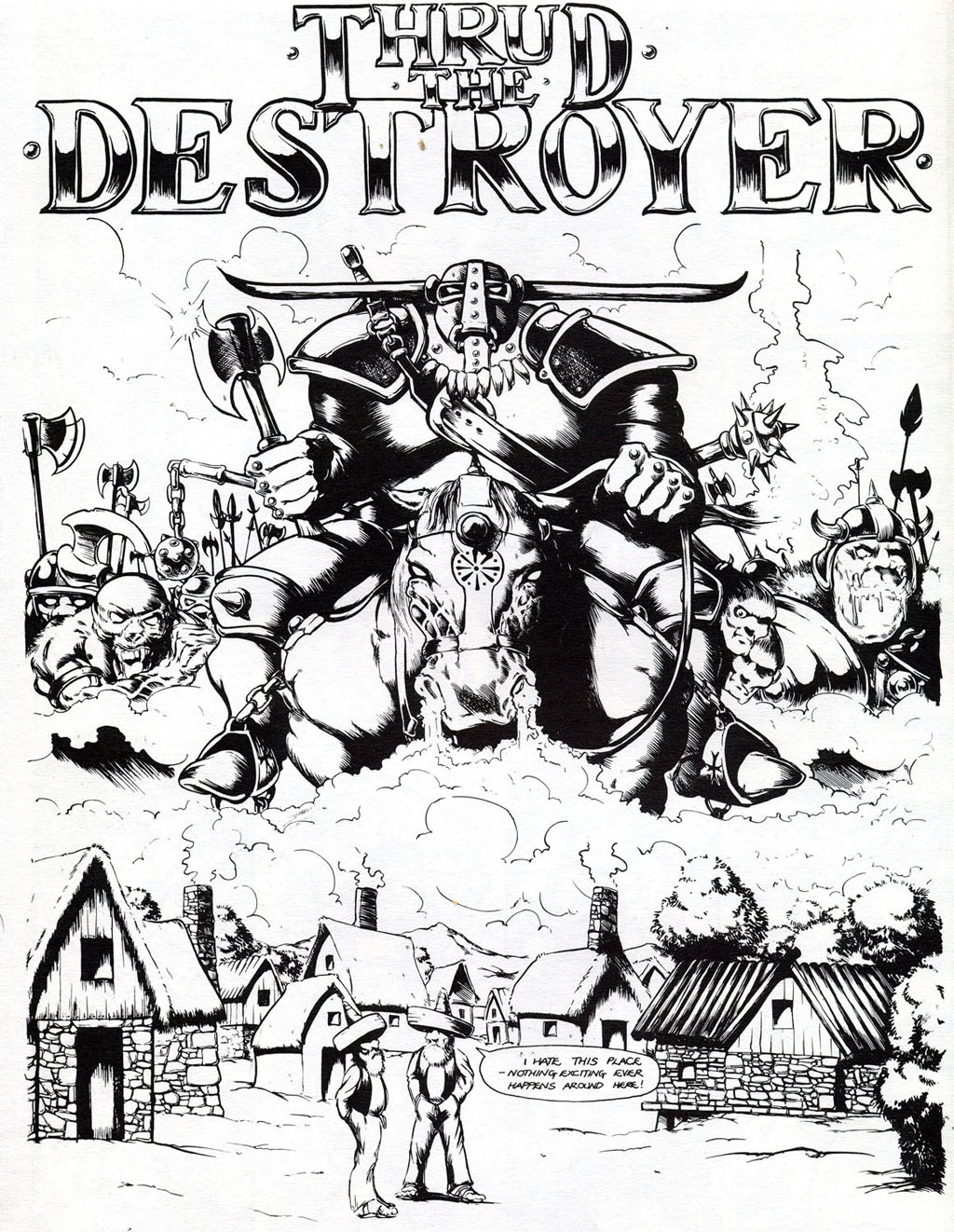 Read online Thrud the Barbarian comic - Issue # Full