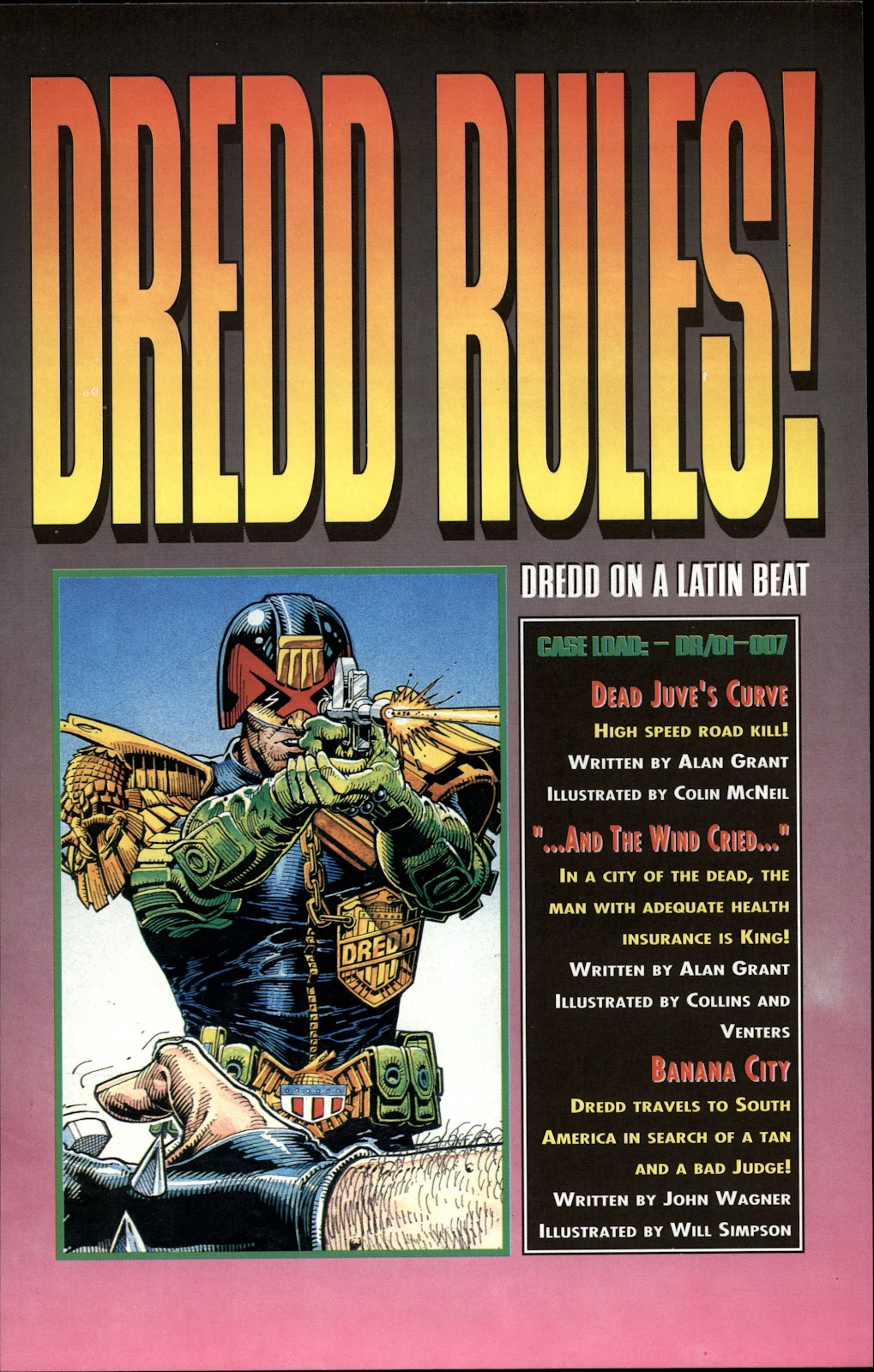 Read online Dredd Rules! comic - Issue #7