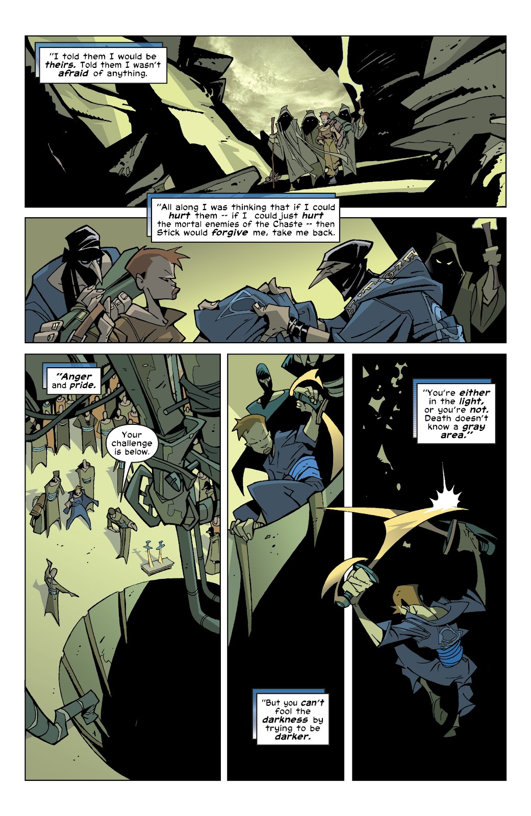 Read online Elektra (2001) comic - Issue # _TPB Elektra by Greg Rucka ...