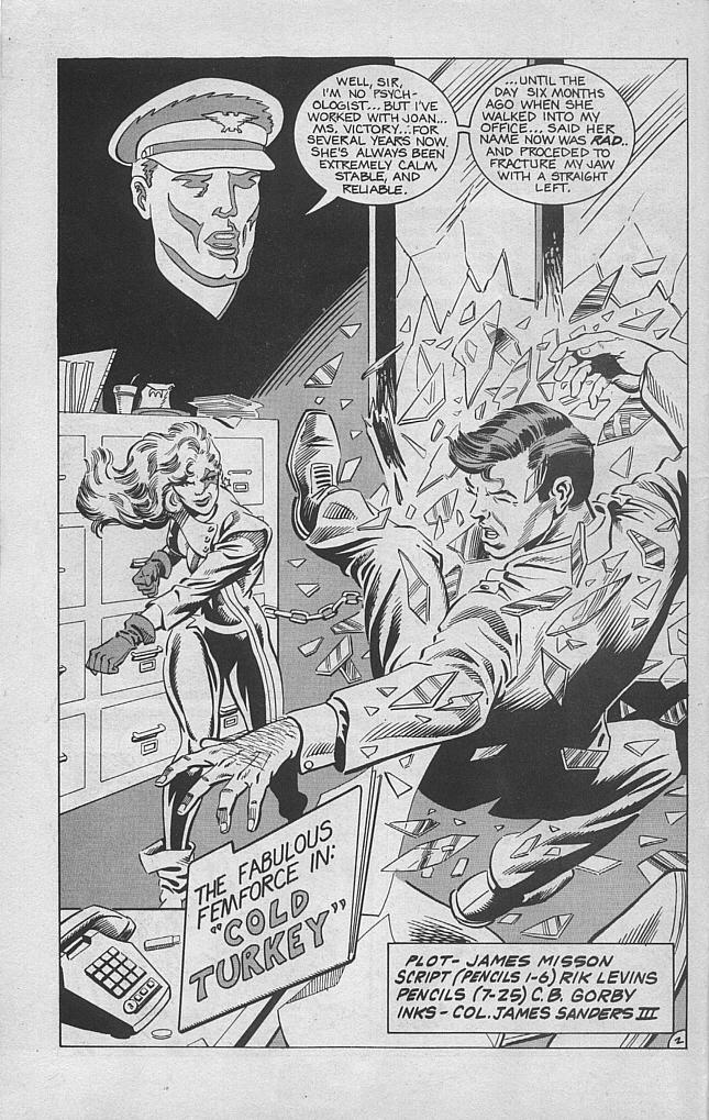 Read online Femforce comic - Issue #23