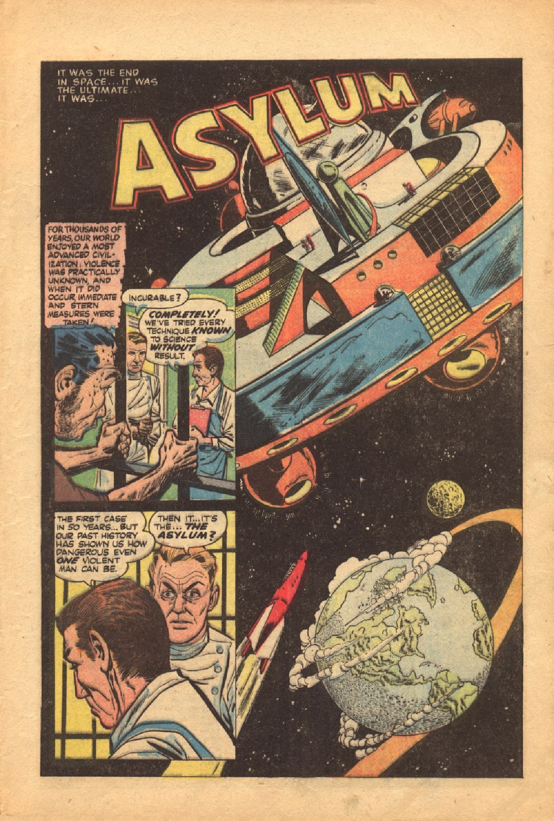 Read online Race For the Moon comic - Issue #1