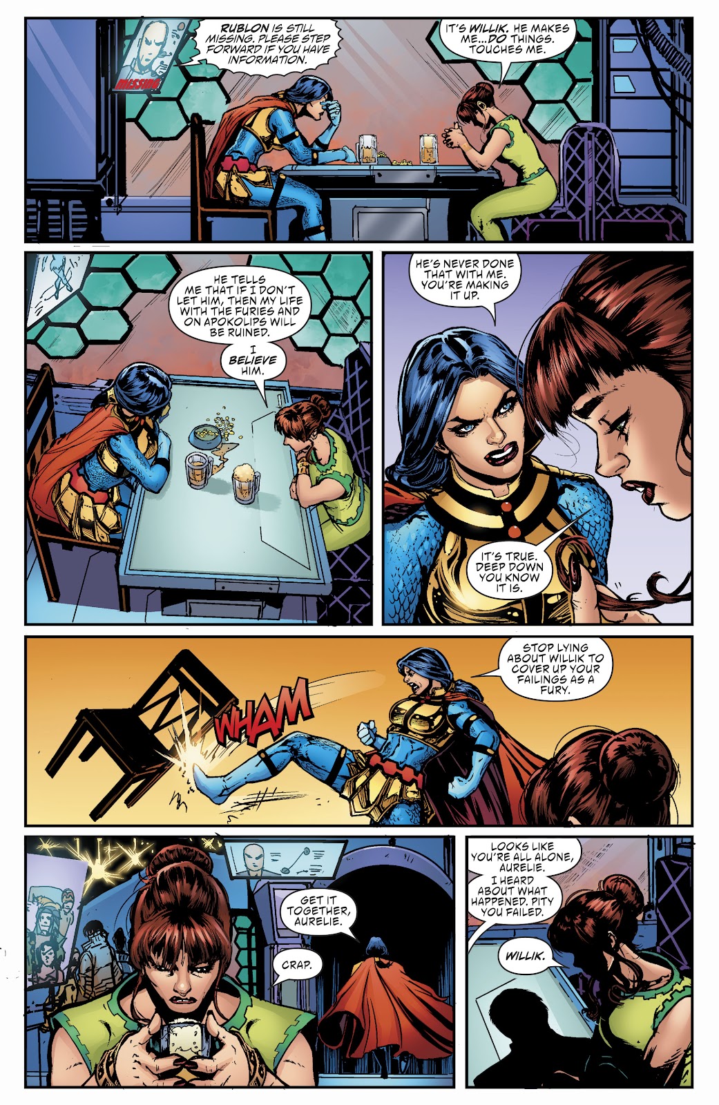 Read online Female Furies comic - Issue #2