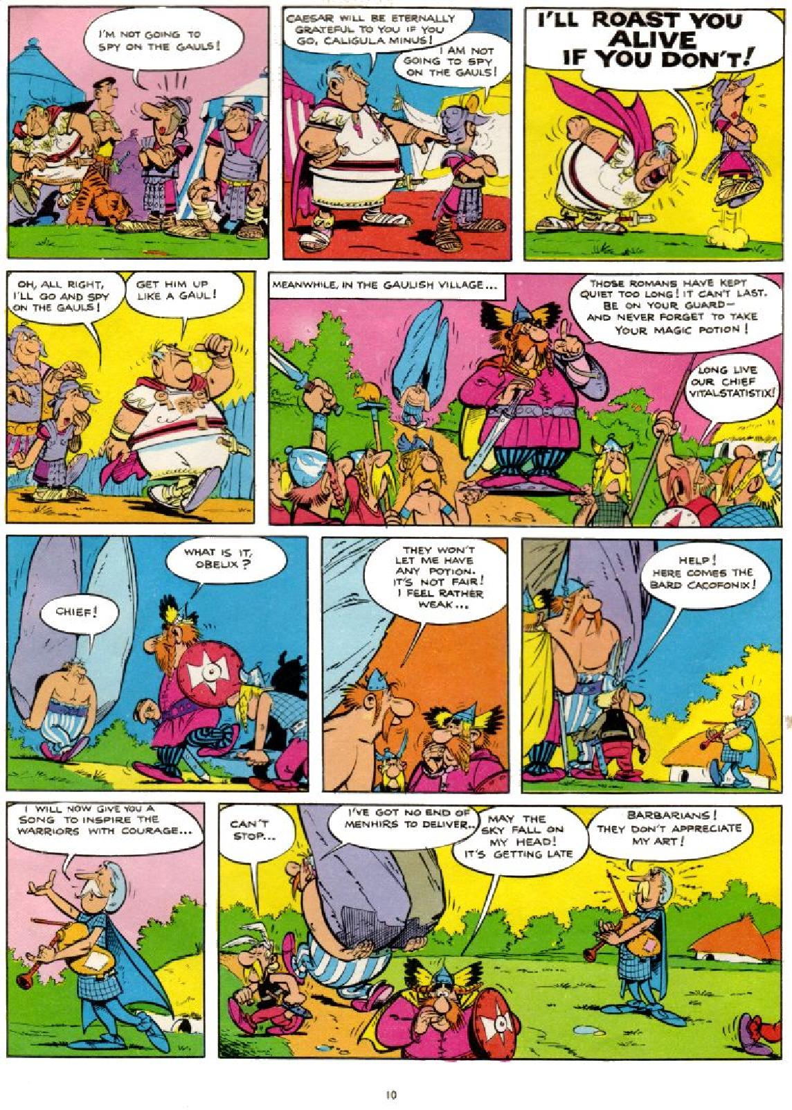 Read online Asterix comic - Issue #1