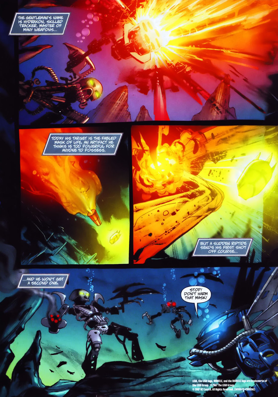 Read online Bionicle: Ignition comic - Issue #10