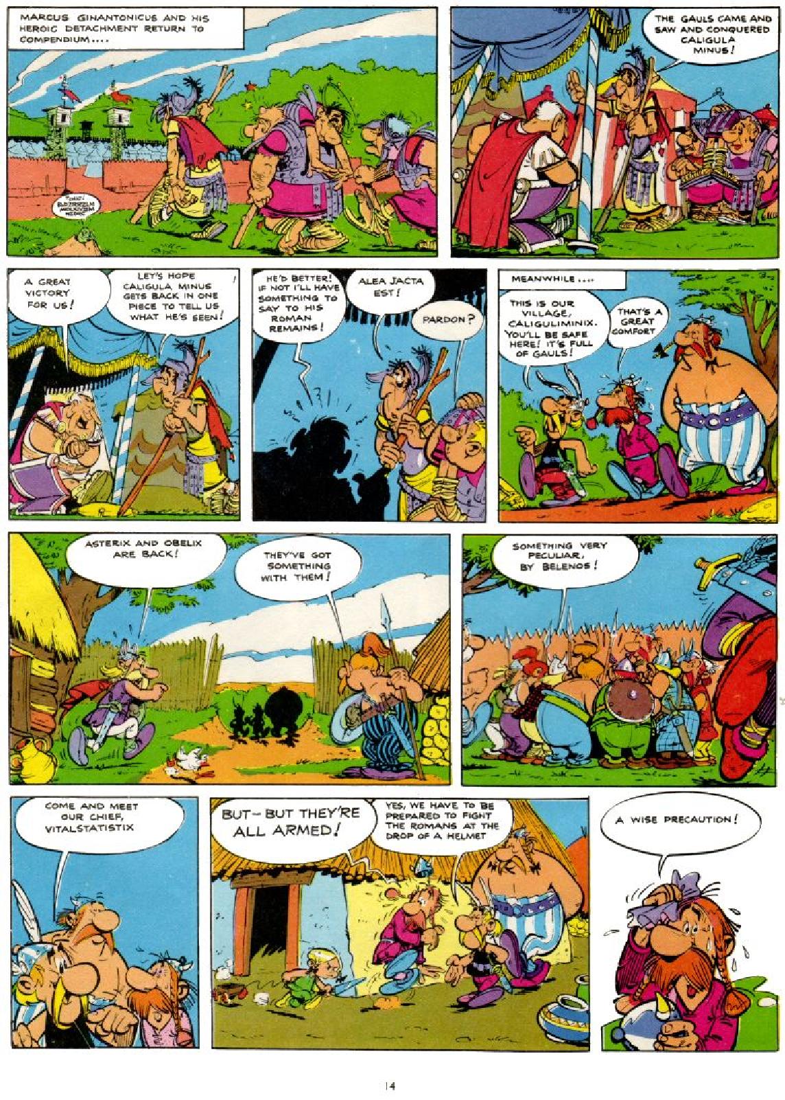 Read online Asterix comic - Issue #1