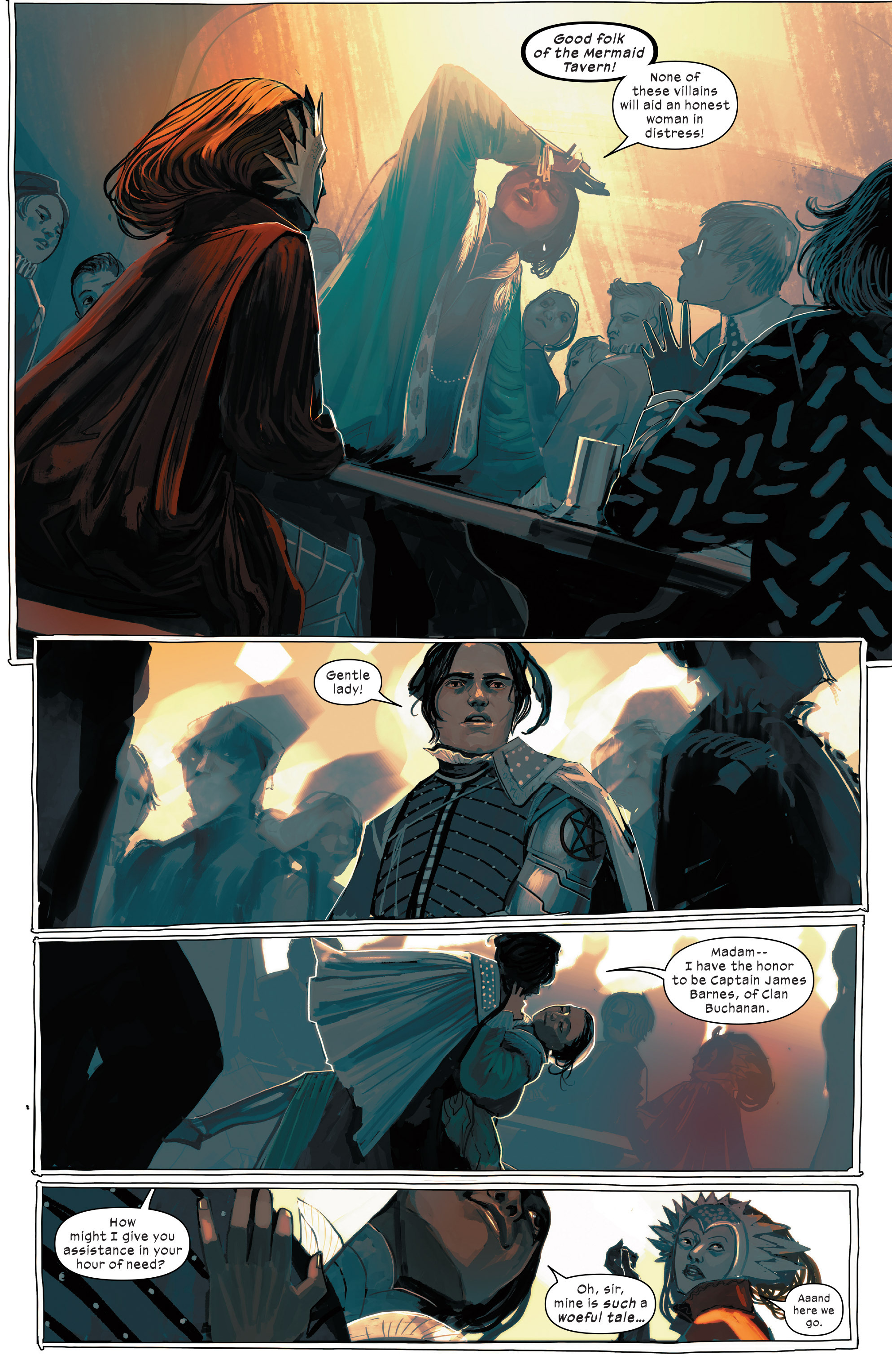 Read online 1602 Witch Hunter Angela comic - Issue #1