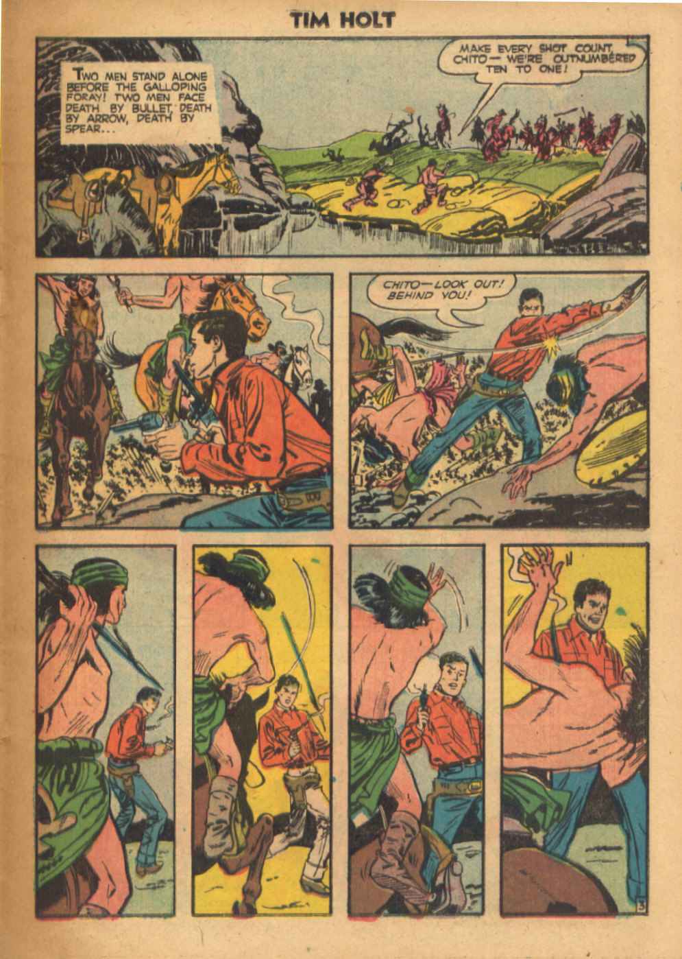 Read online Tim Holt comic - Issue #30