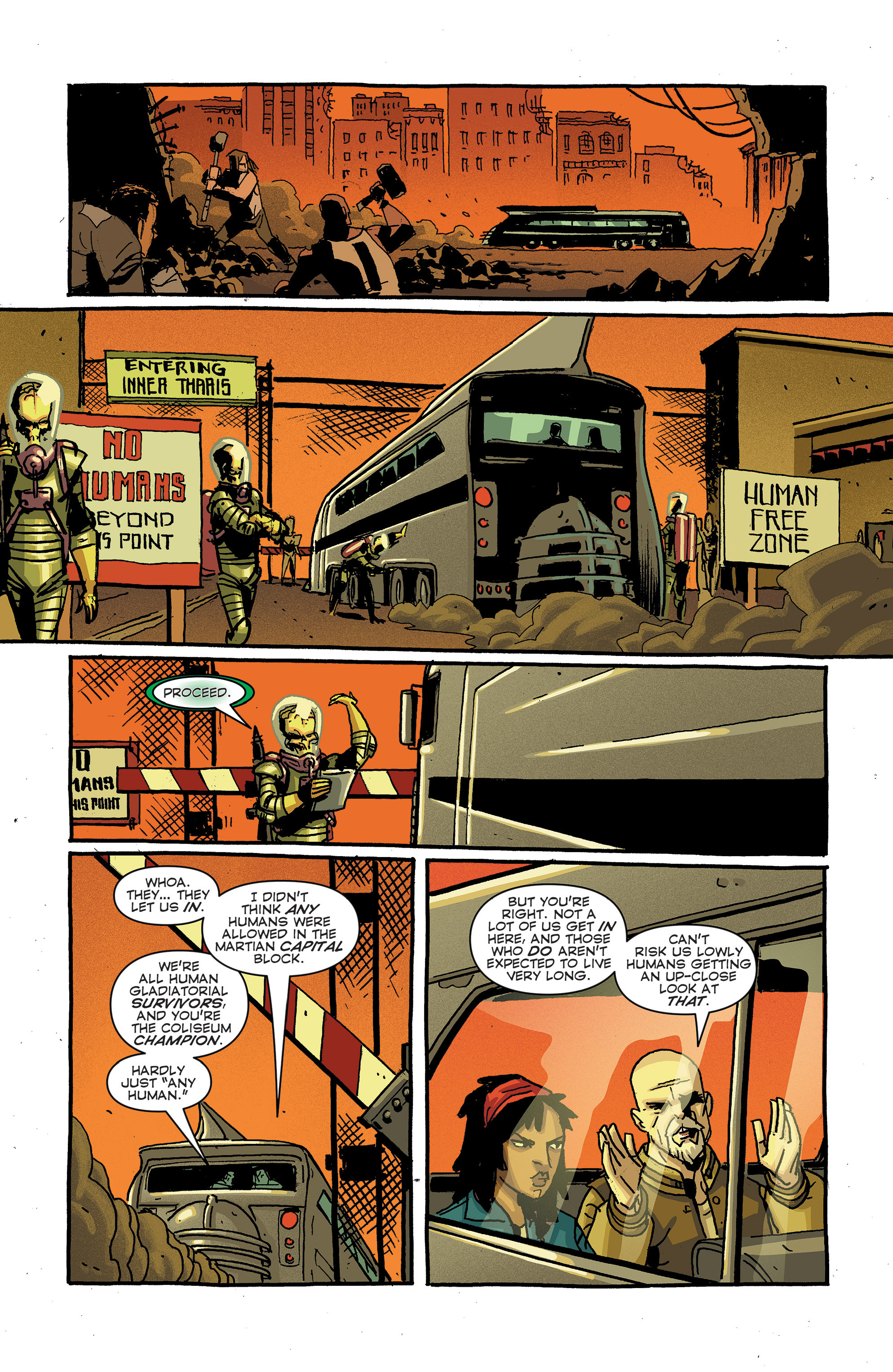Read online Mars Attacks: Occupation comic - Issue #3