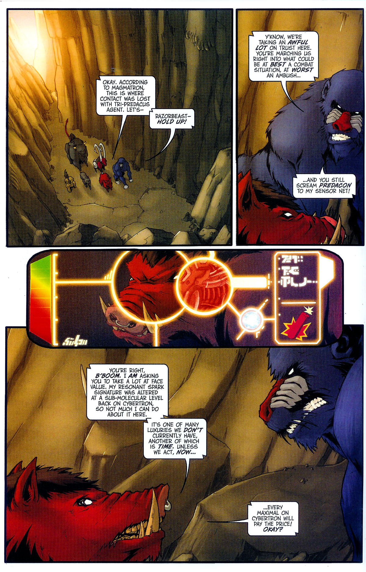 Read online Transformers, Beast Wars: The Gathering comic - Issue #2