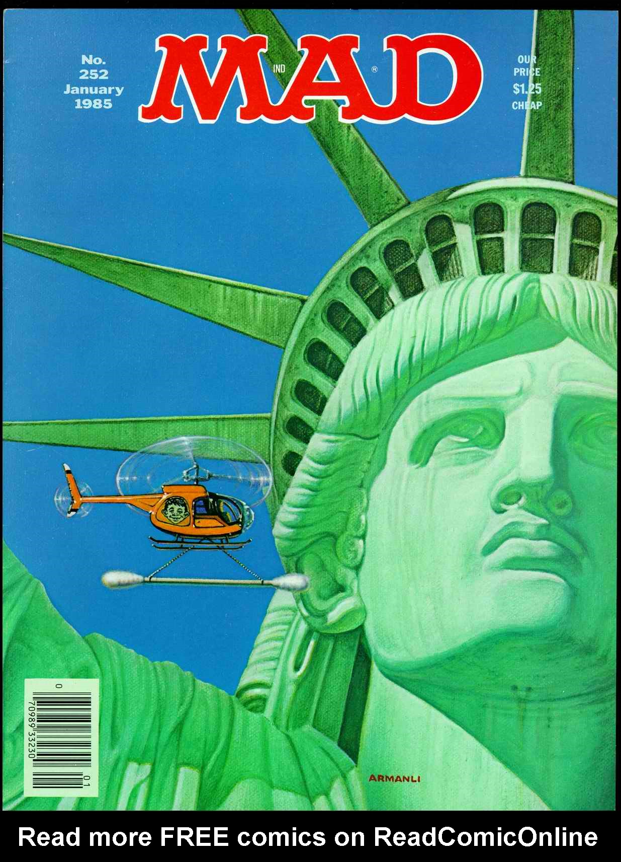 Read online MAD comic - Issue #252