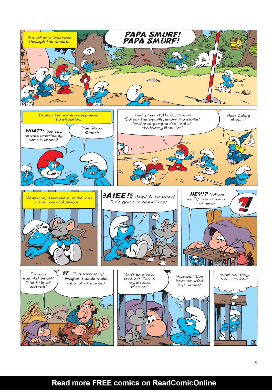 Read online The Smurfs comic - Issue #19