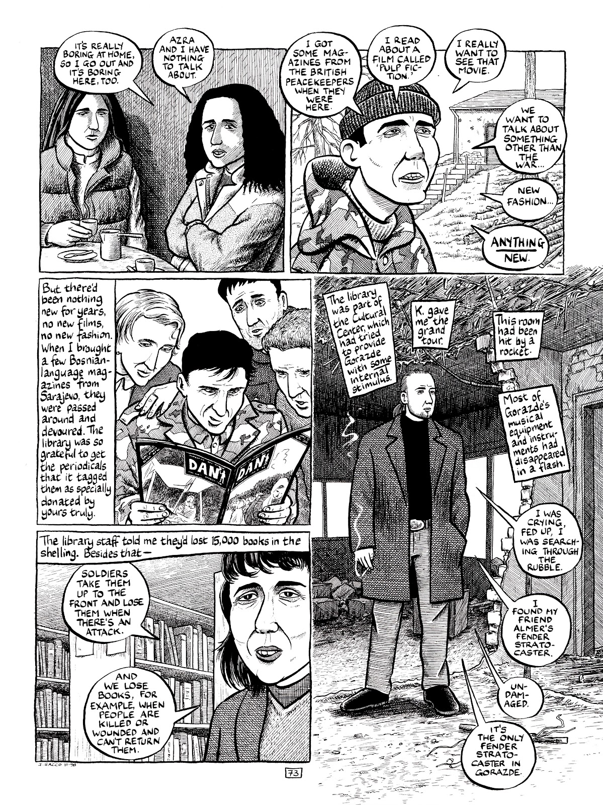 Read online Safe Area Goražde comic - Issue # TPB (Part 2)