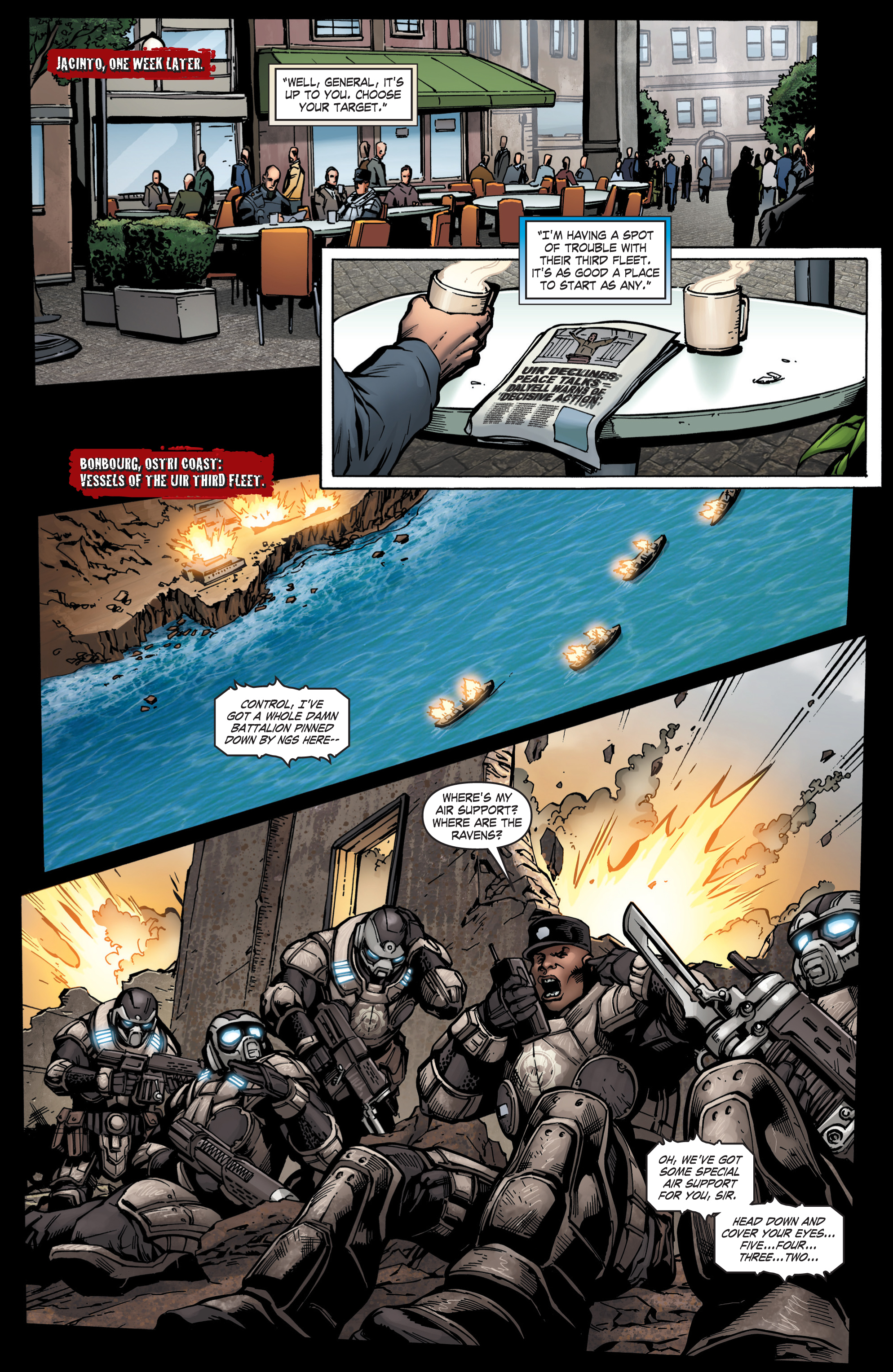 Read online Gears Of War comic - Issue #18