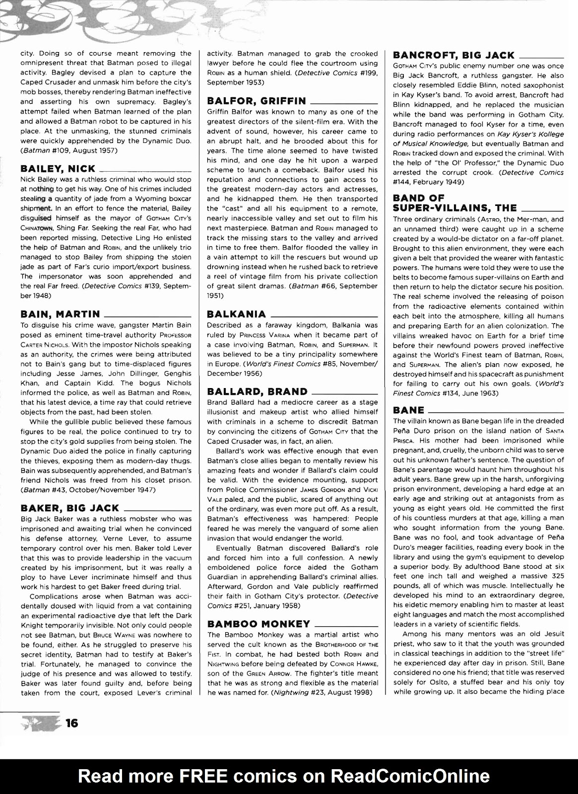 Read online The Essential Batman Encyclopedia comic - Issue # TPB (Part 1)