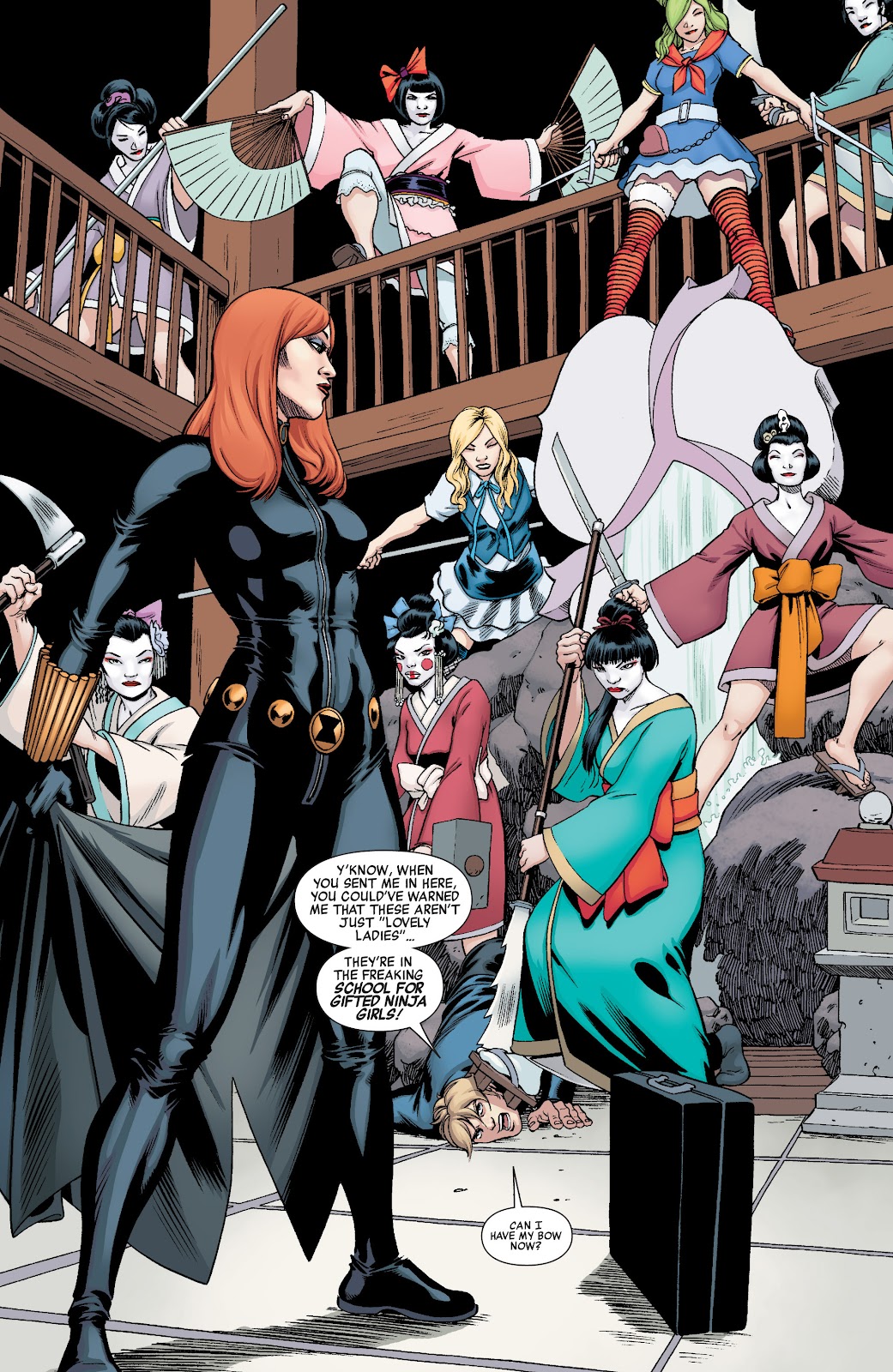 Read online Widowmaker comic - Issue #3