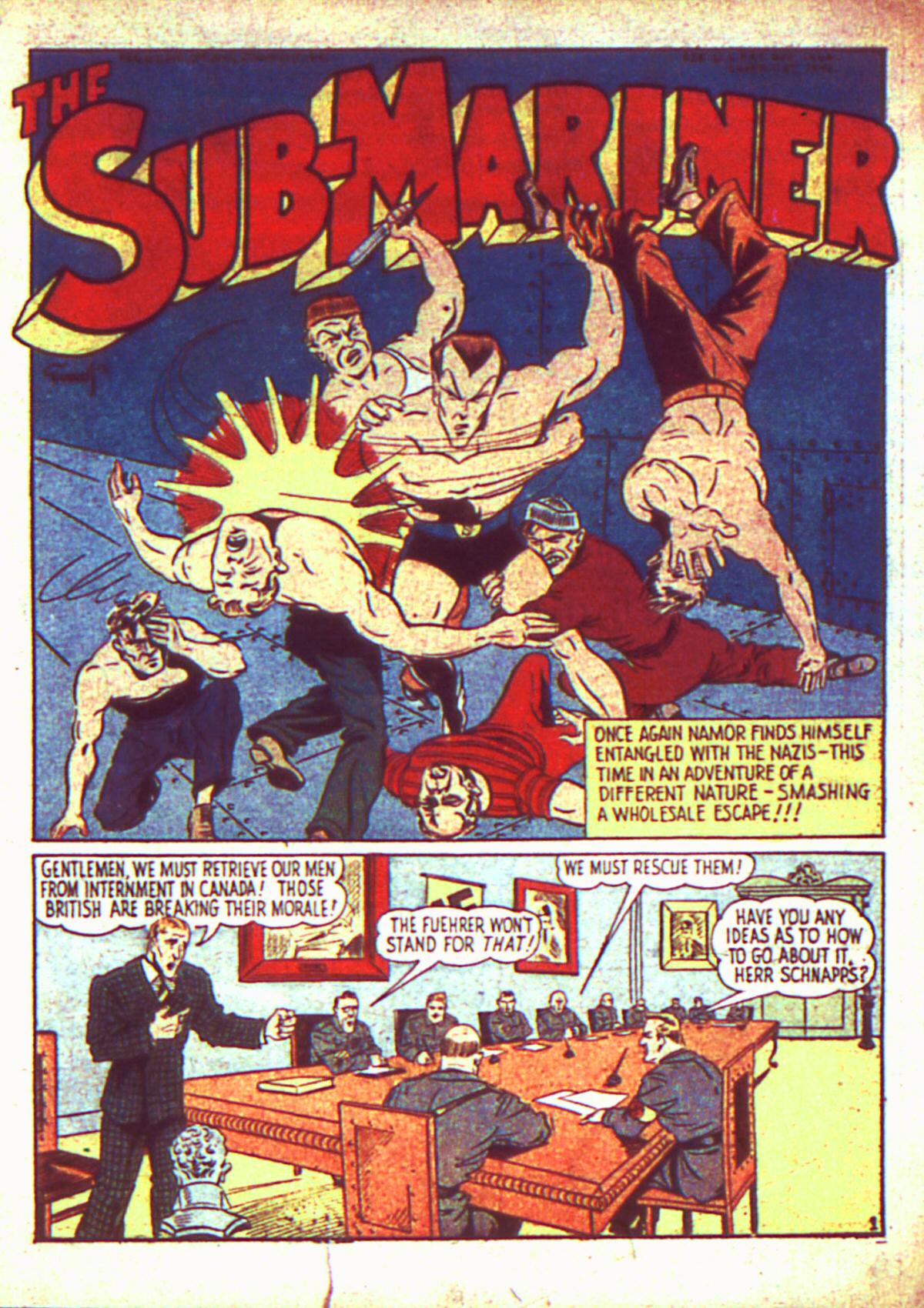 Read online Sub-Mariner Comics comic - Issue #2