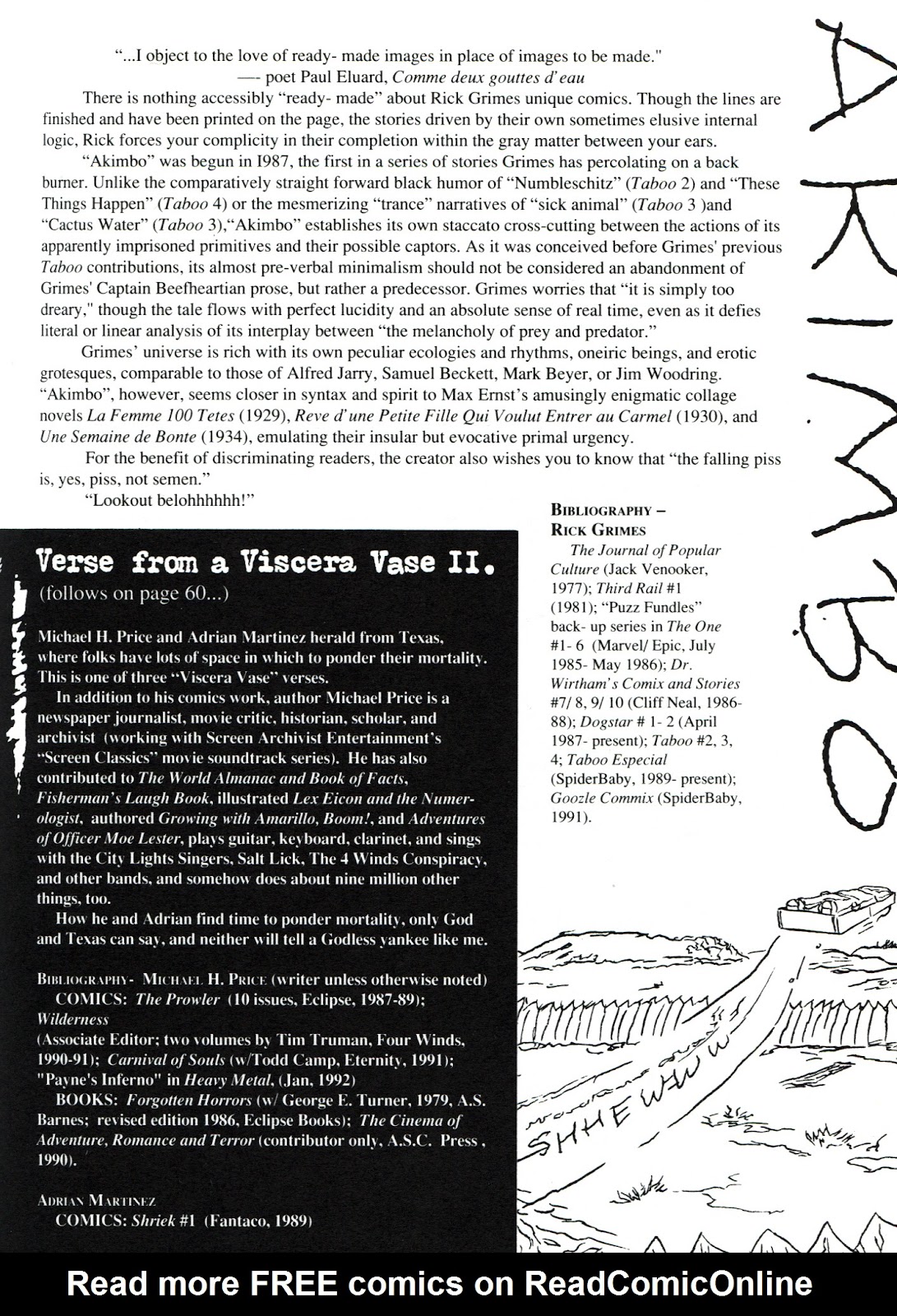 Read online Taboo comic - Issue #5