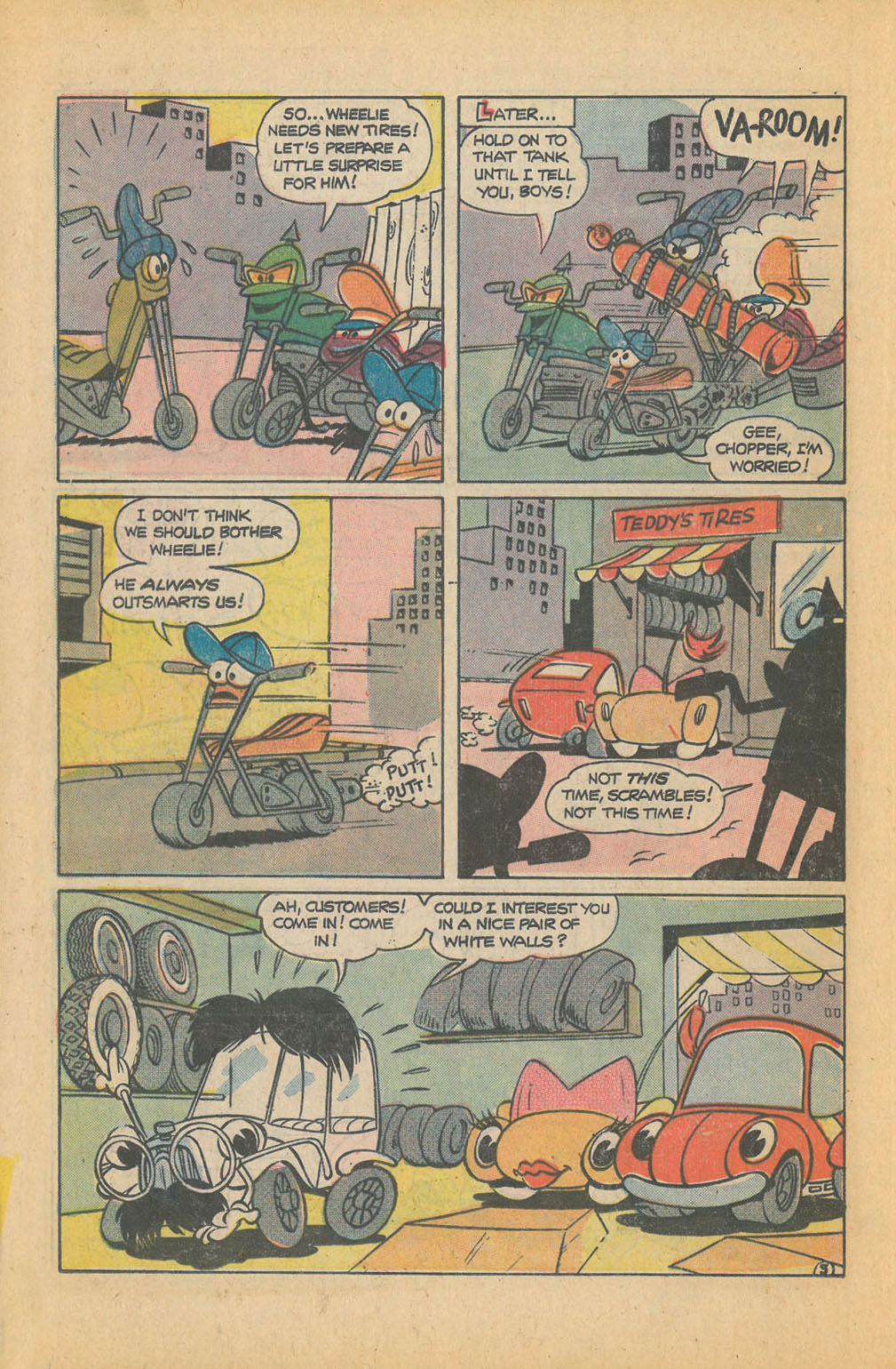 Read online Wheelie and the Chopper Bunch comic - Issue #6