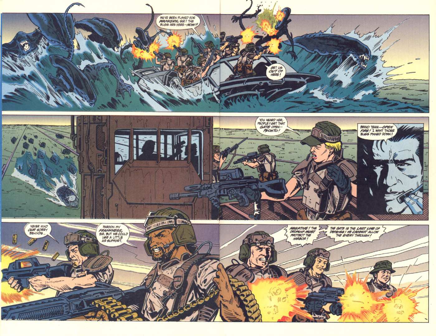 Read online Aliens: Colonial Marines comic - Issue #5