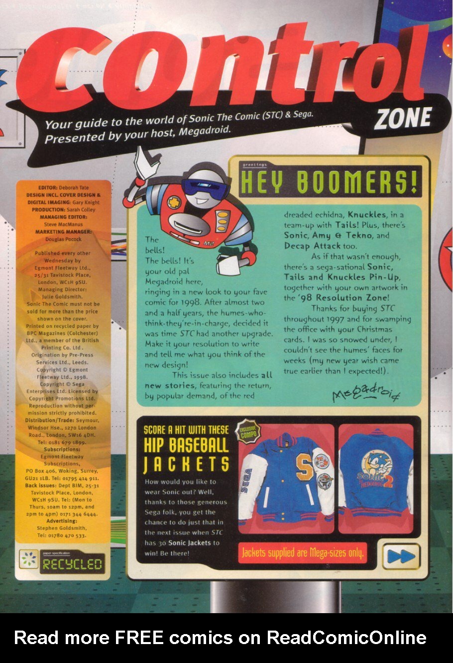 Read online Sonic the Comic comic - Issue #120