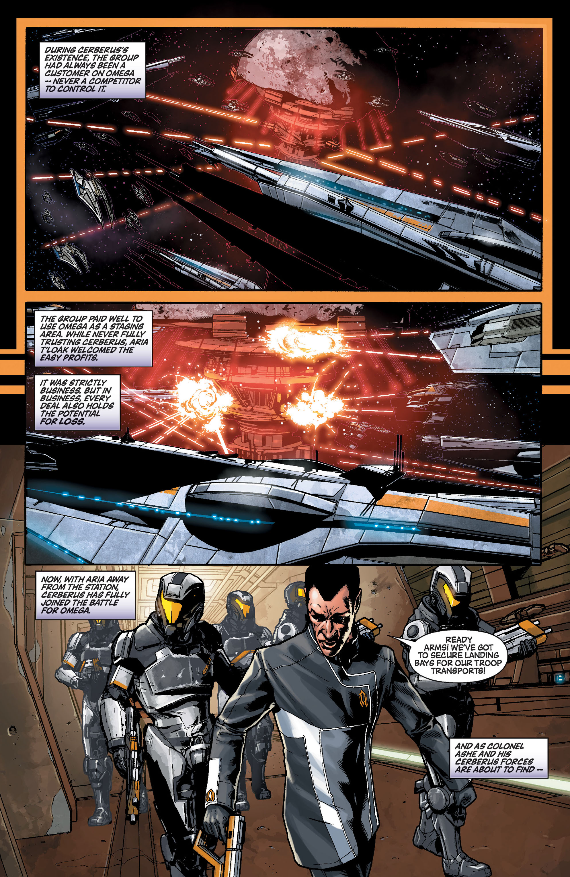 Read online Mass Effect: Invasion comic - Issue # TPB